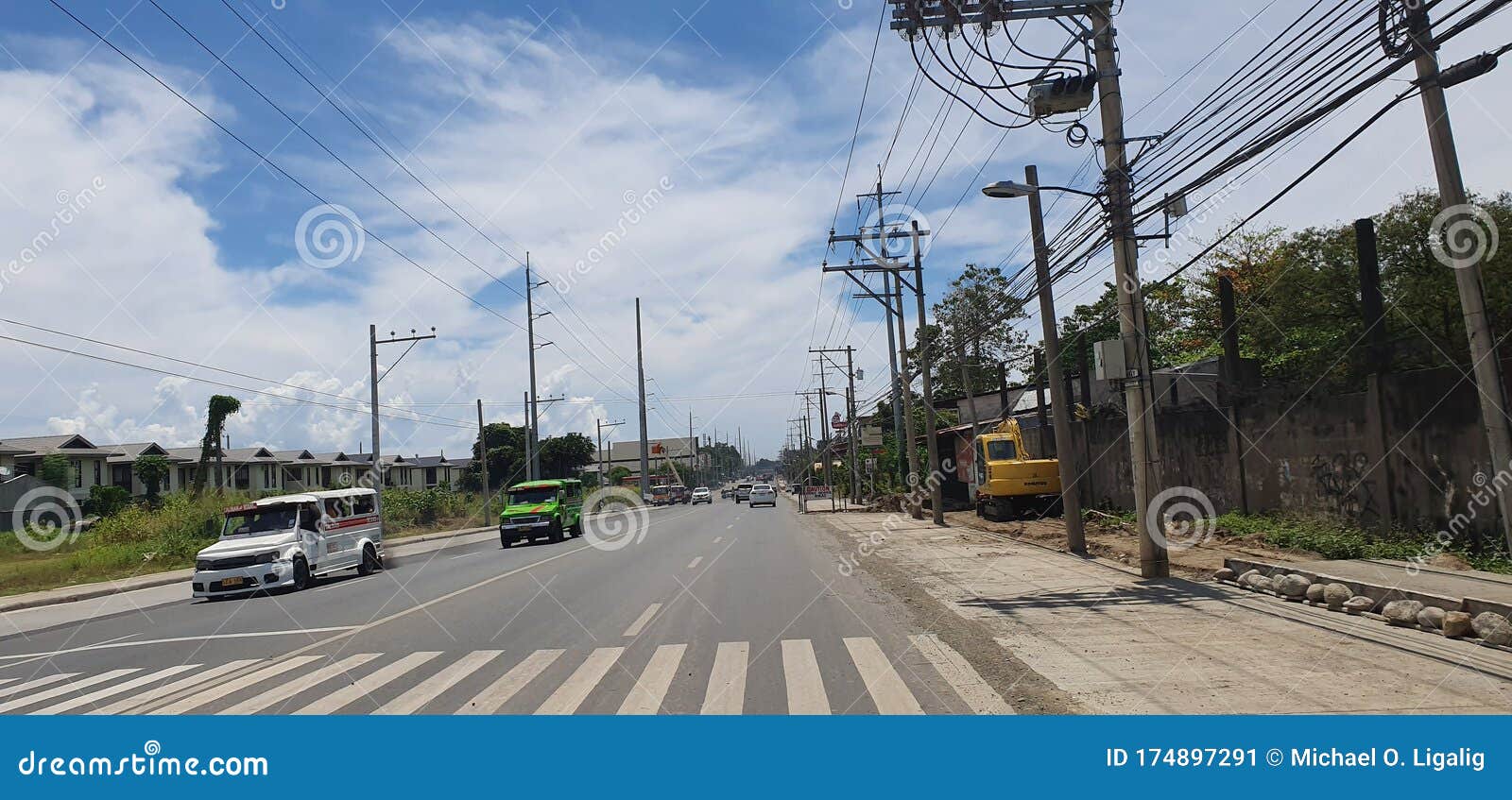 Highway Road in Davao City, Philippines Editorial Photo - Image of ...
