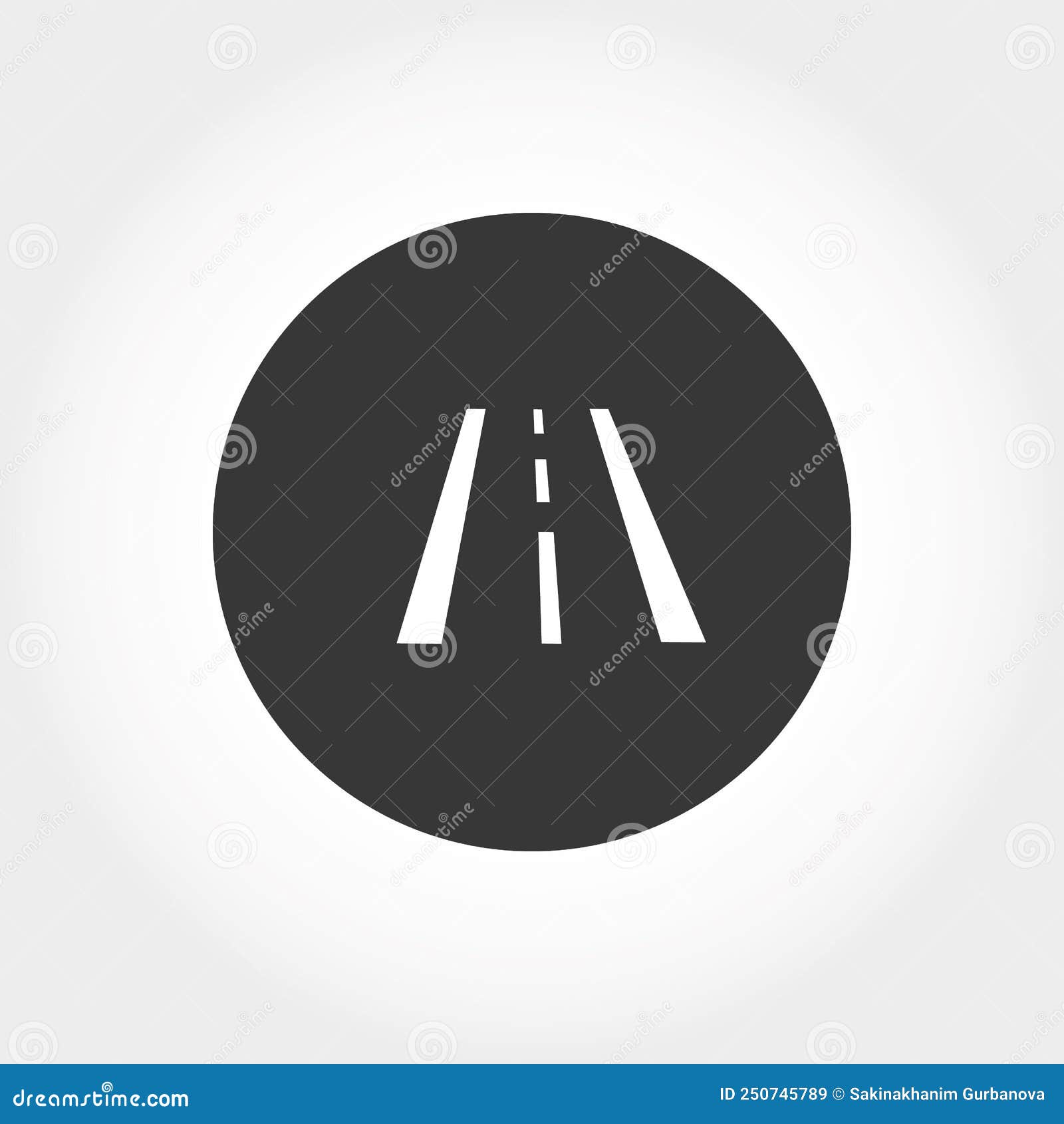 Lanes Icon In Trendy Design Style. Lanes Icon Isolated On White ...