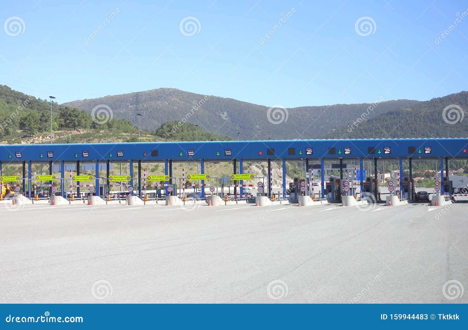 Toll Gate Editorial Photo | CartoonDealer.com #22428219