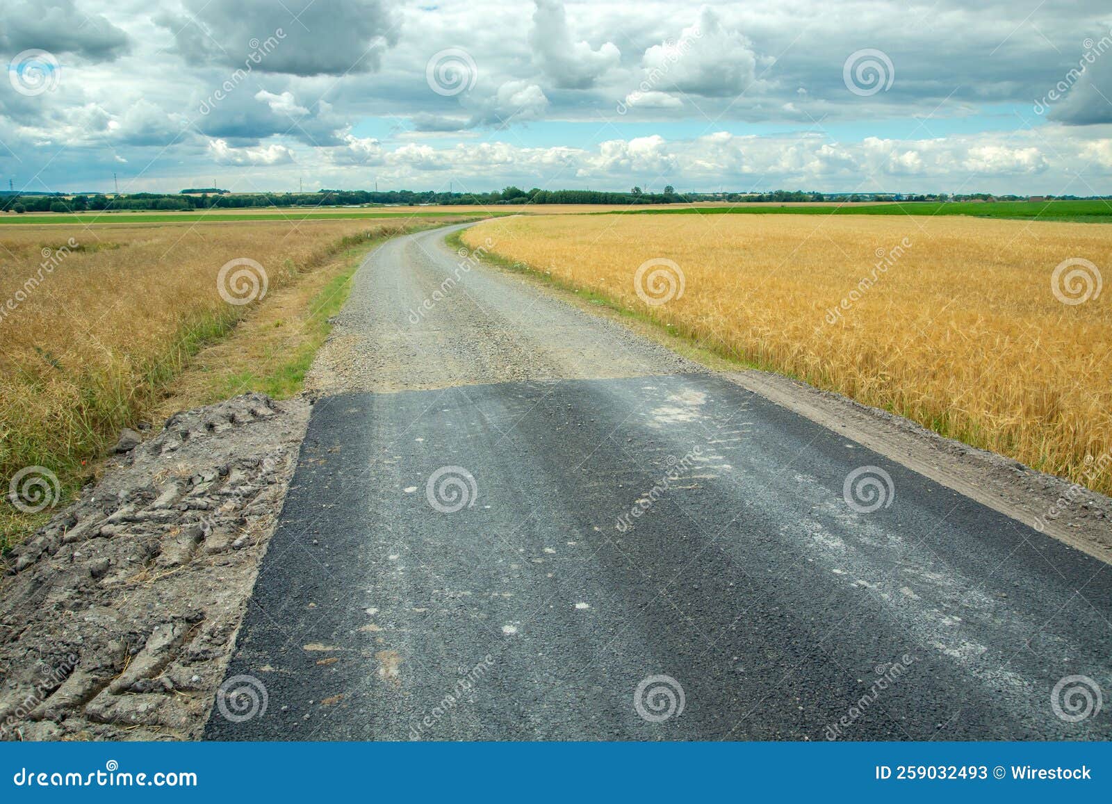 Highway road in the valley stock image. Image of rural - 259032493