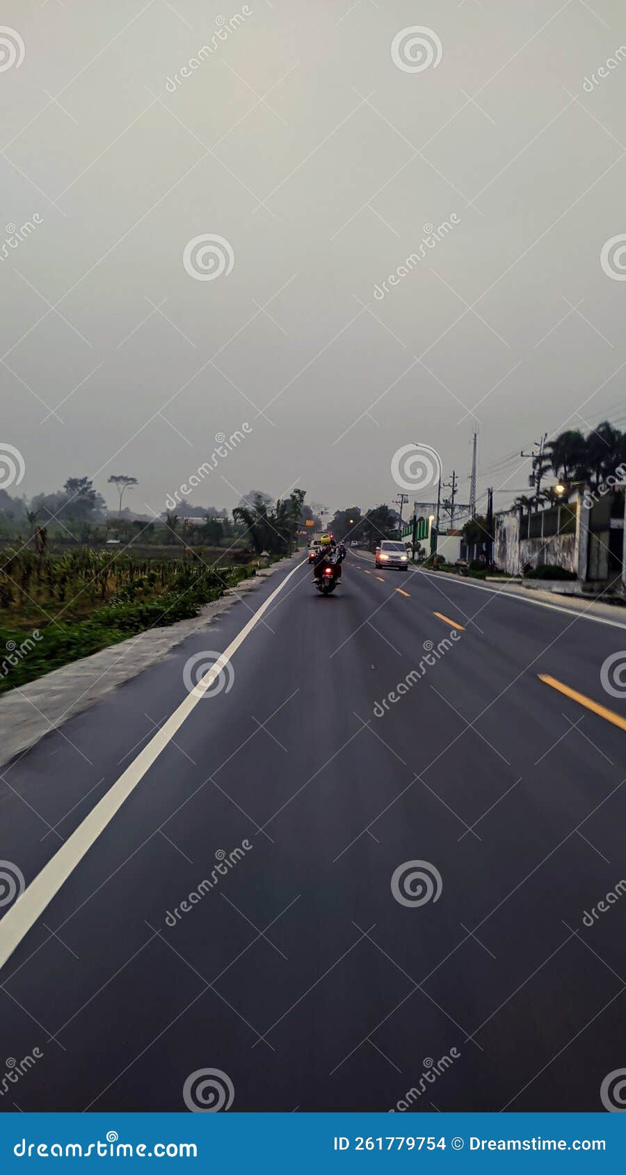 Highway Roadway Road Straigh Simple Stock Photo - Image of roadway ...