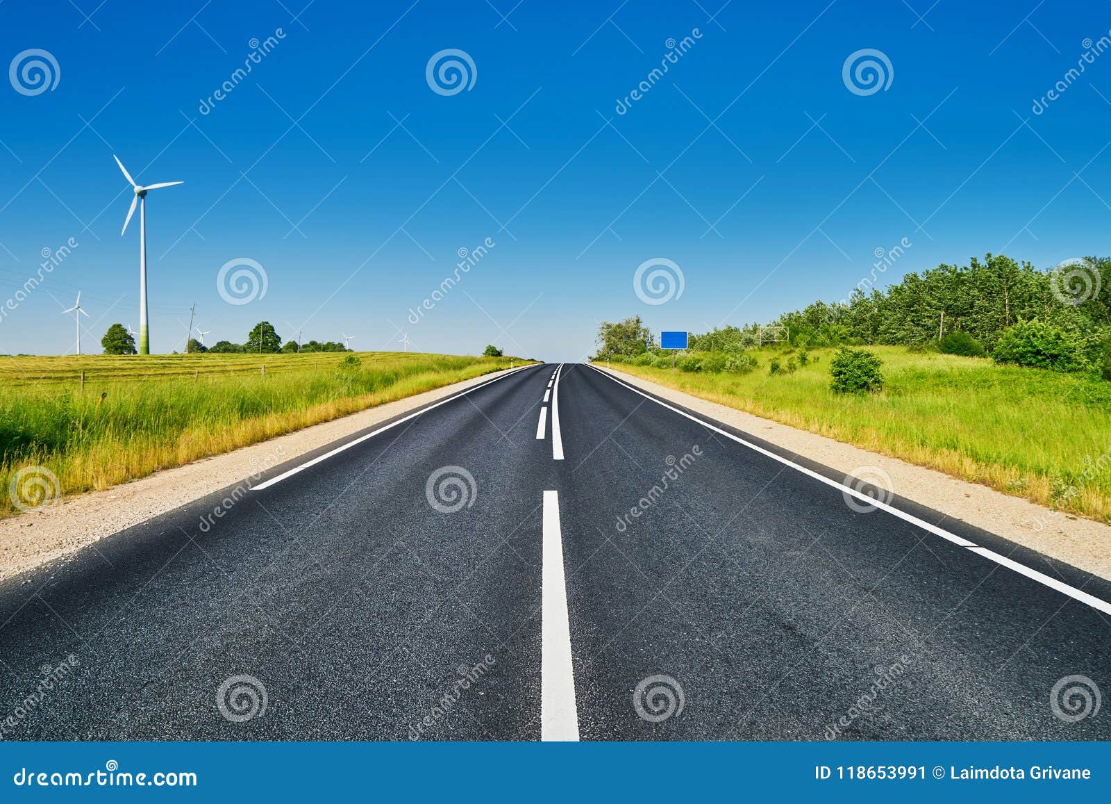 Highway in Rural Area. Copy Space Stock Image - Image of journay, speed ...