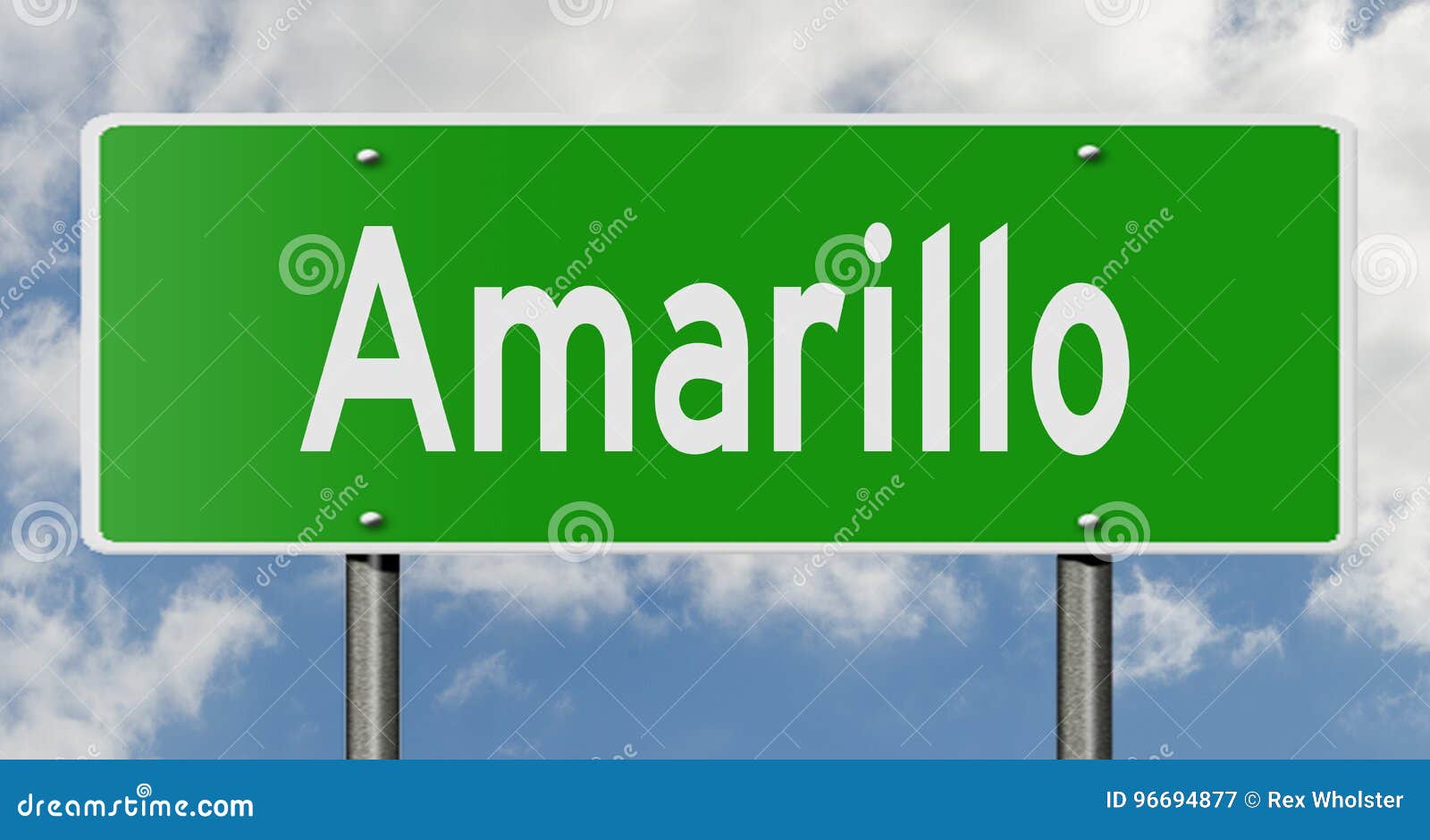 Amarillo Texas Flat Icon Skyline Silhouette Design City Vector Art ...