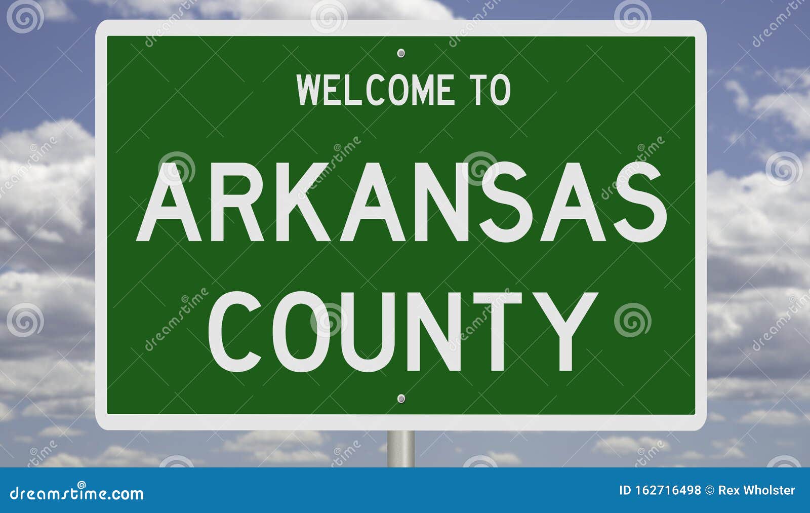 Arkansas County Map With 75 Counties Cartoon Vector | CartoonDealer.com ...