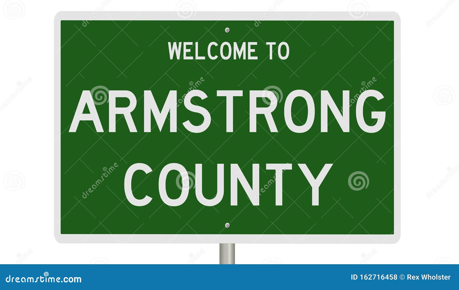 Armstrong County, Texas Map Vector | CartoonDealer.com #155524200
