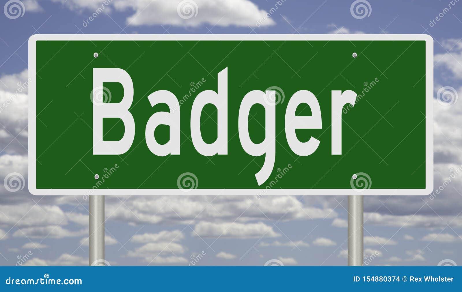 Highway Sign for Badger Alaska Stock Photo - Image of city, trip: 154880374