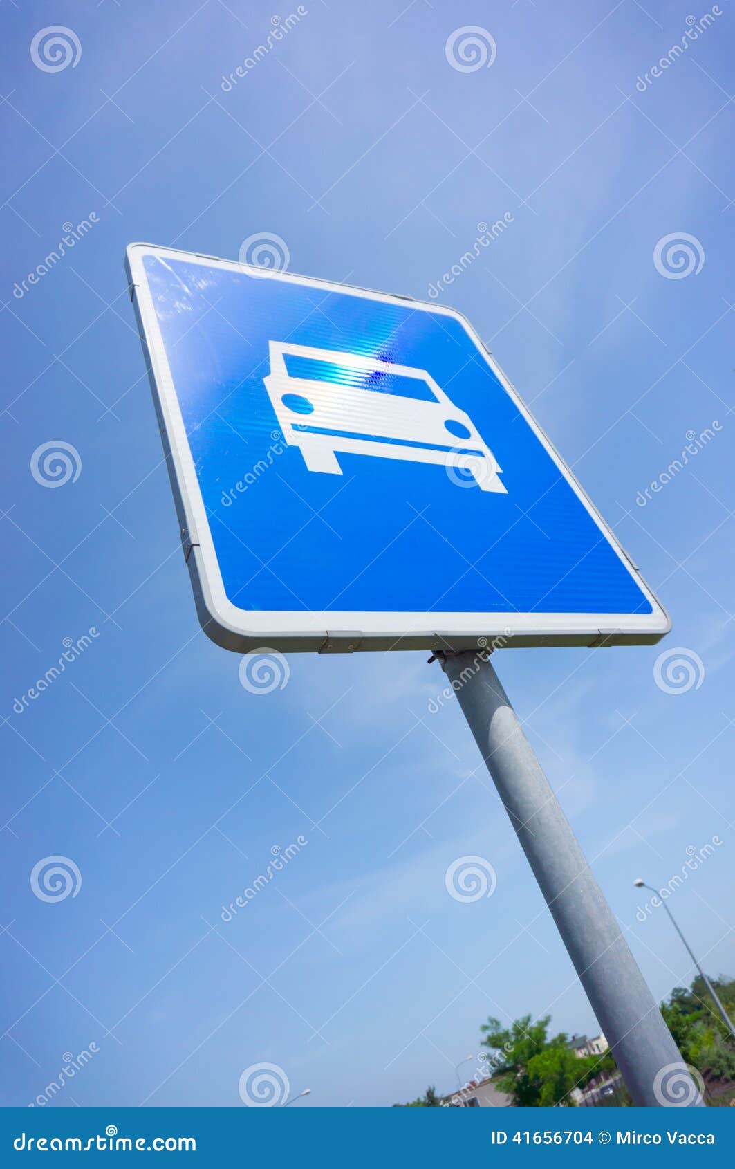Highway sign stock photo. Image of info, square, information - 41656704