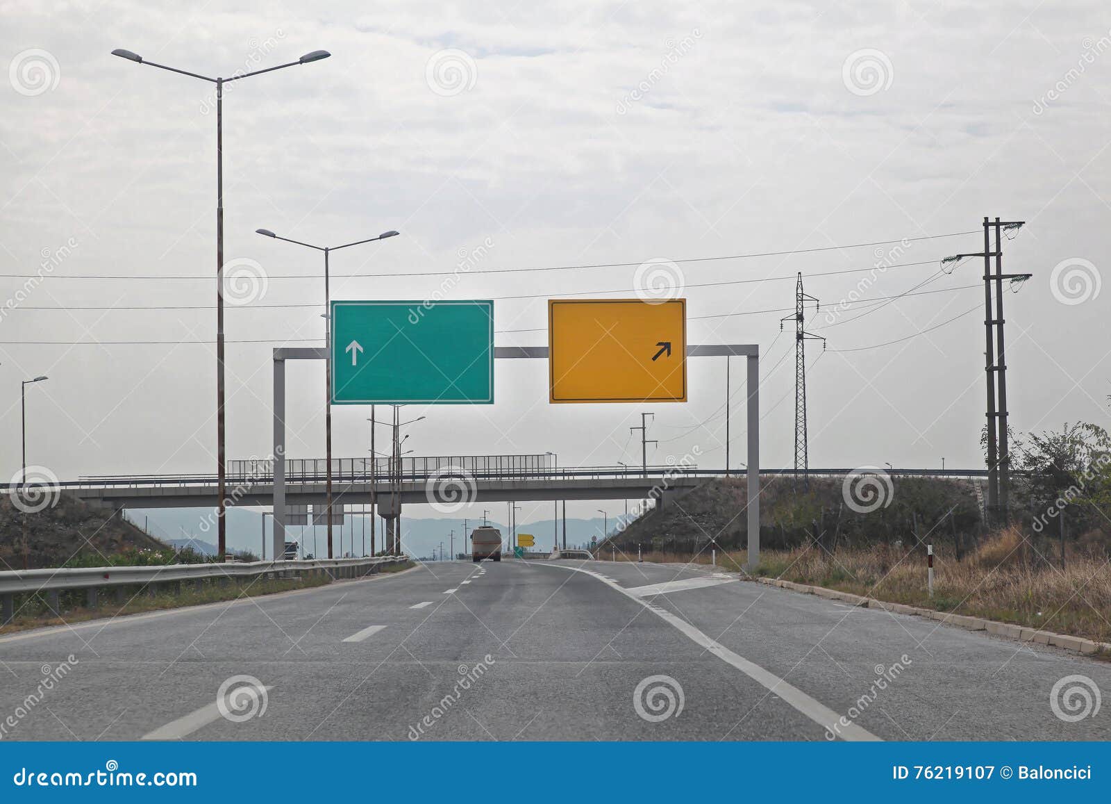 Highway Sign stock image. Image of traffic, highway, road - 76219107