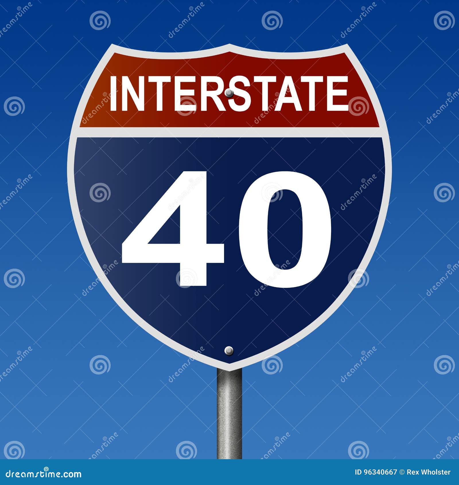 Interstate Route Sign