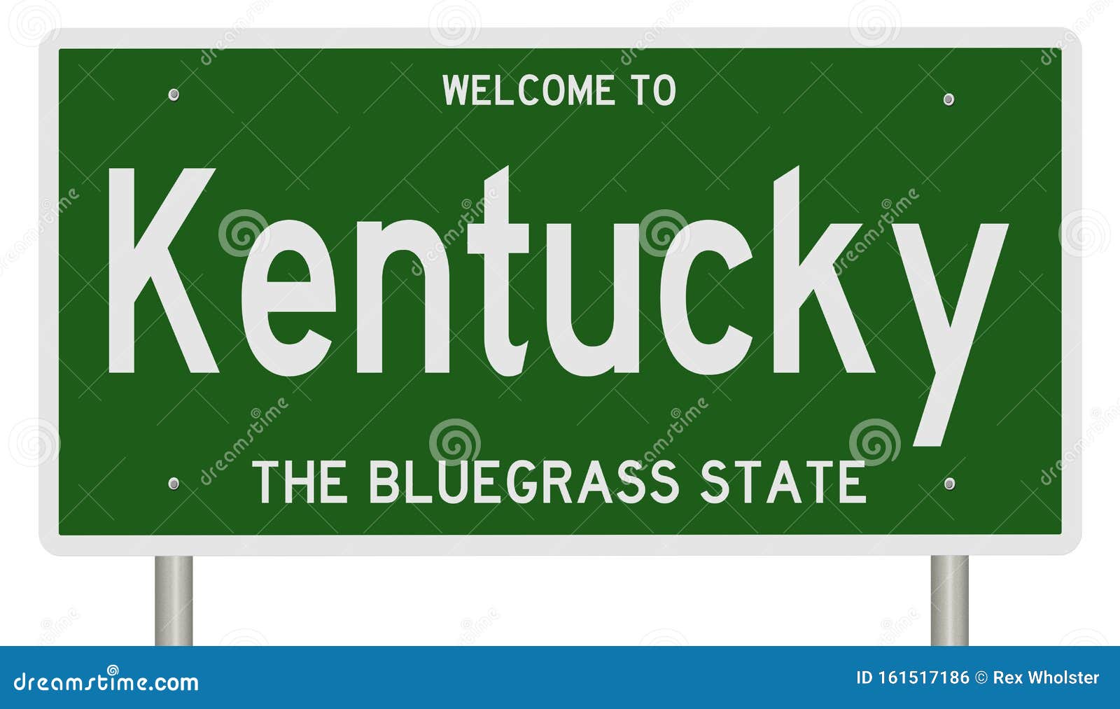 Kentucky Highway Sign Vector Illustration | CartoonDealer.com #3348734
