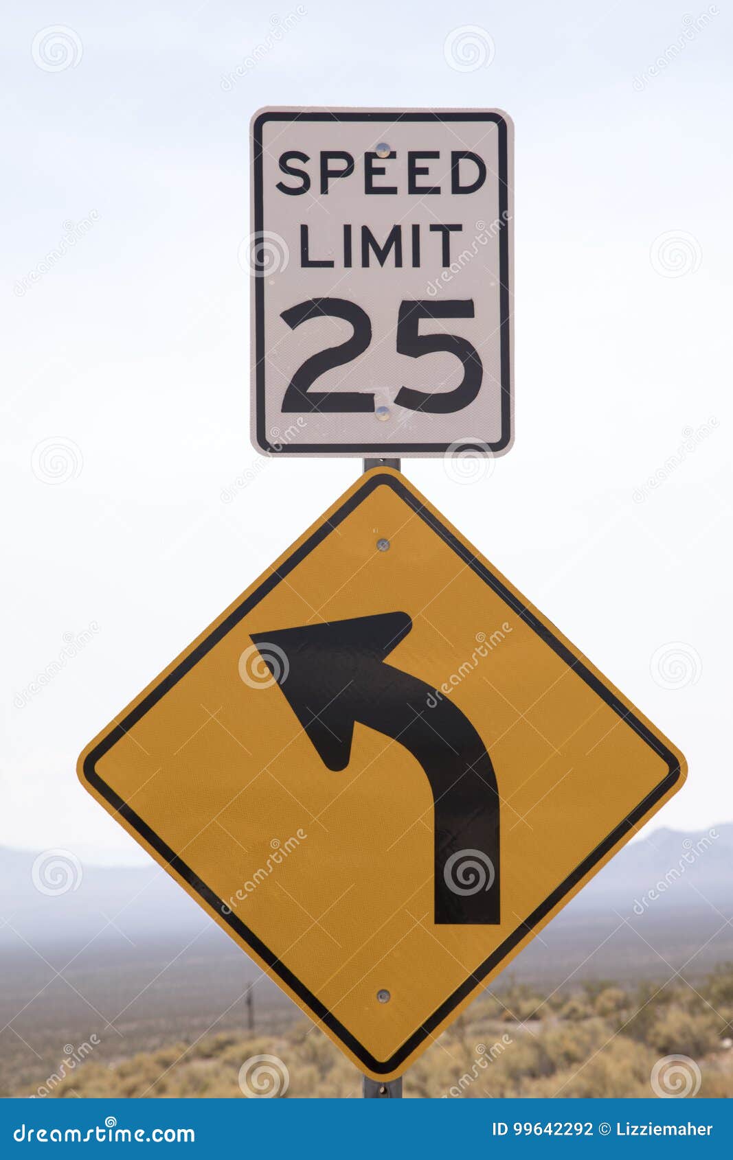 Speed Limit 25 MPH stock photo. Image of north, limit - 99642292