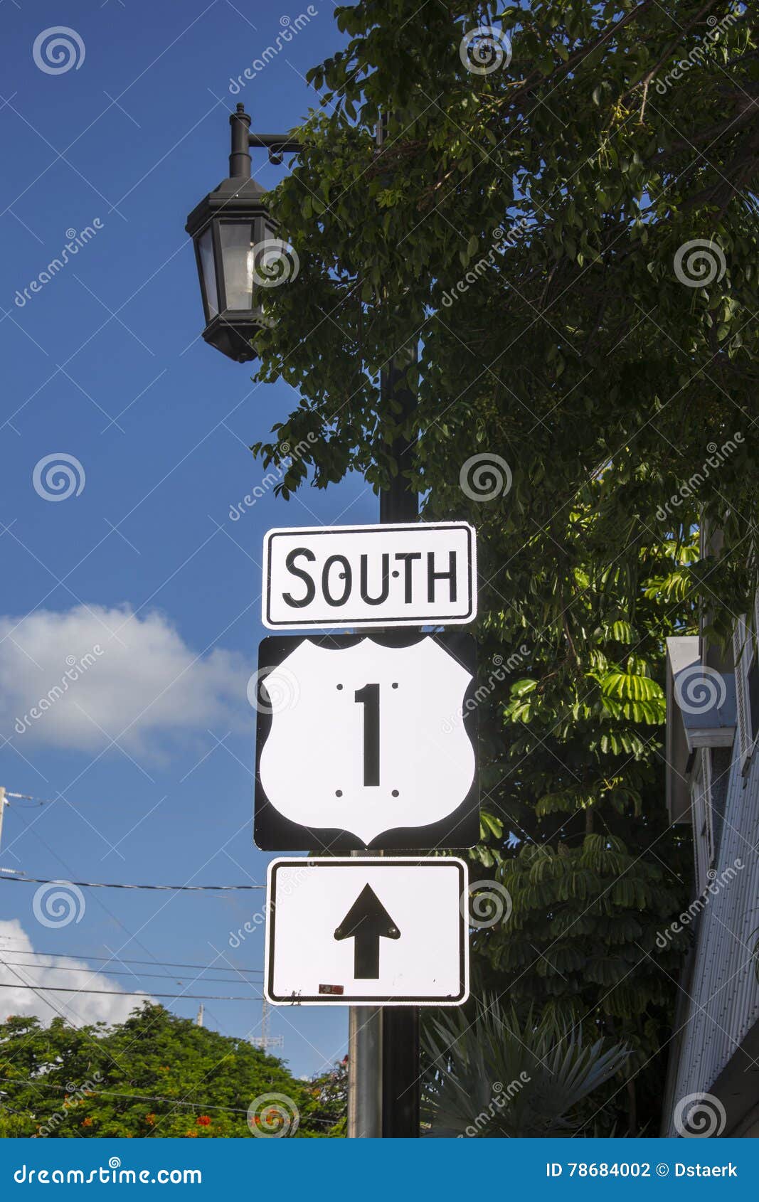 Highway 1 sign stock photo. Image of blue, marker, drive - 78684002