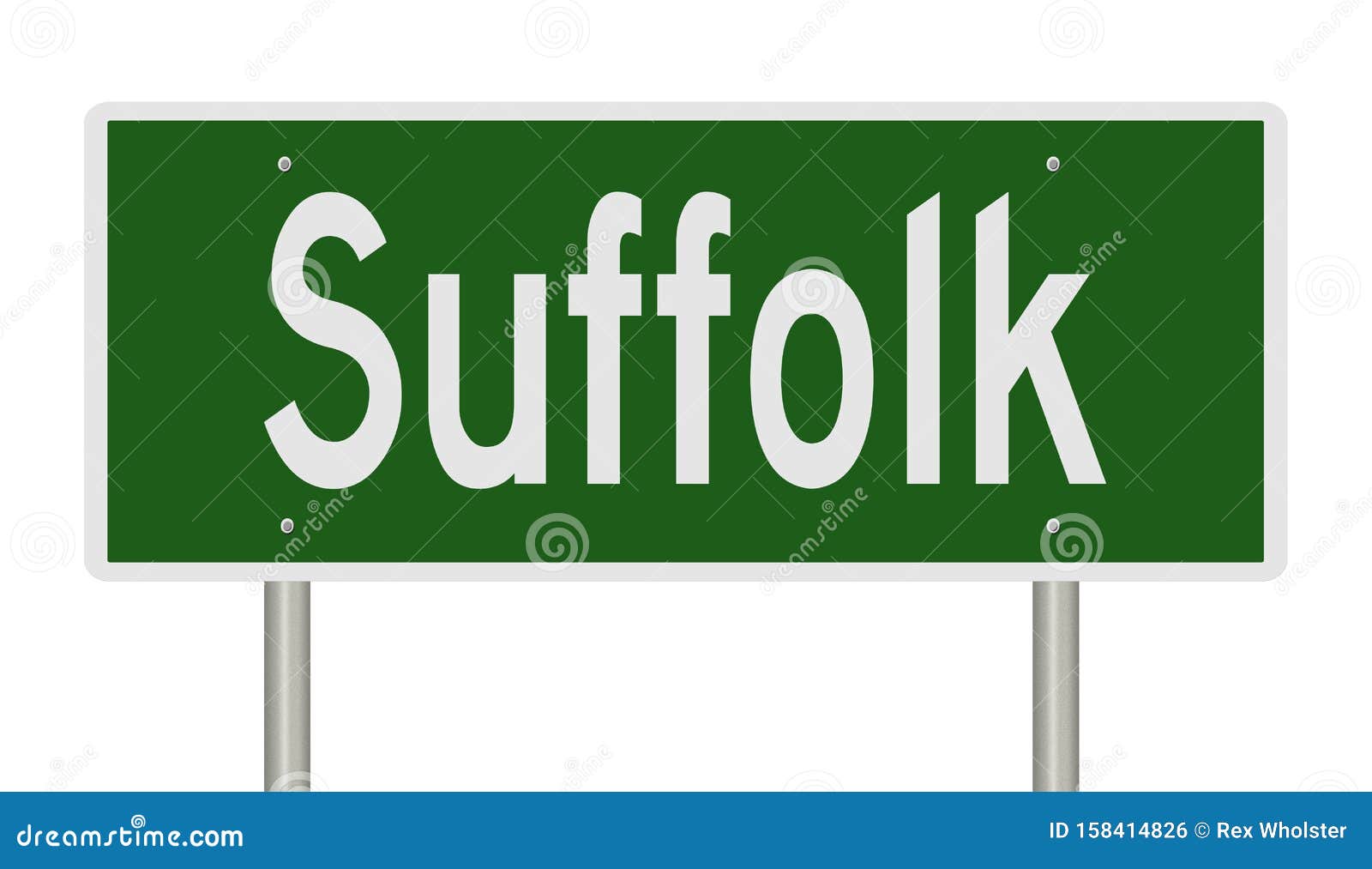 Map Of Suffolk In Virginia Vector Illustration | CartoonDealer.com ...