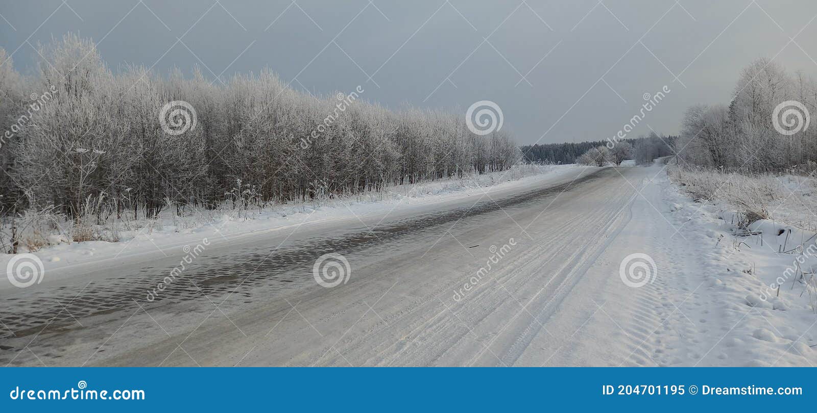 Highway, Sima, Snow, Cold, Trees Stock Image - Image of frost, asphalt ...