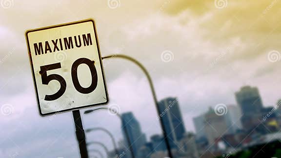 Highway speed sign stock image. Image of speeding, skyline - 5819629