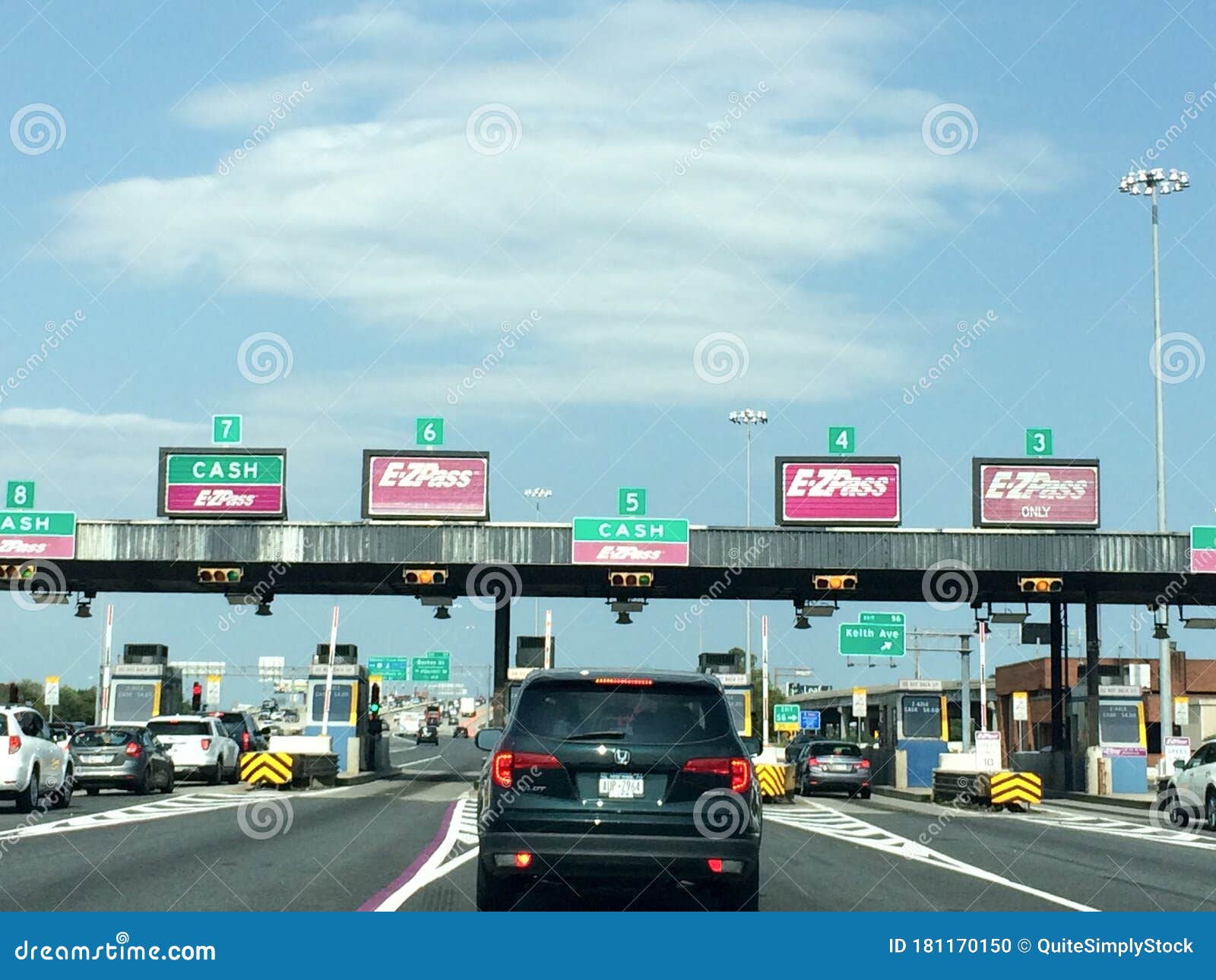 Freeway Toll Signs Stock Photography | CartoonDealer.com #190334288