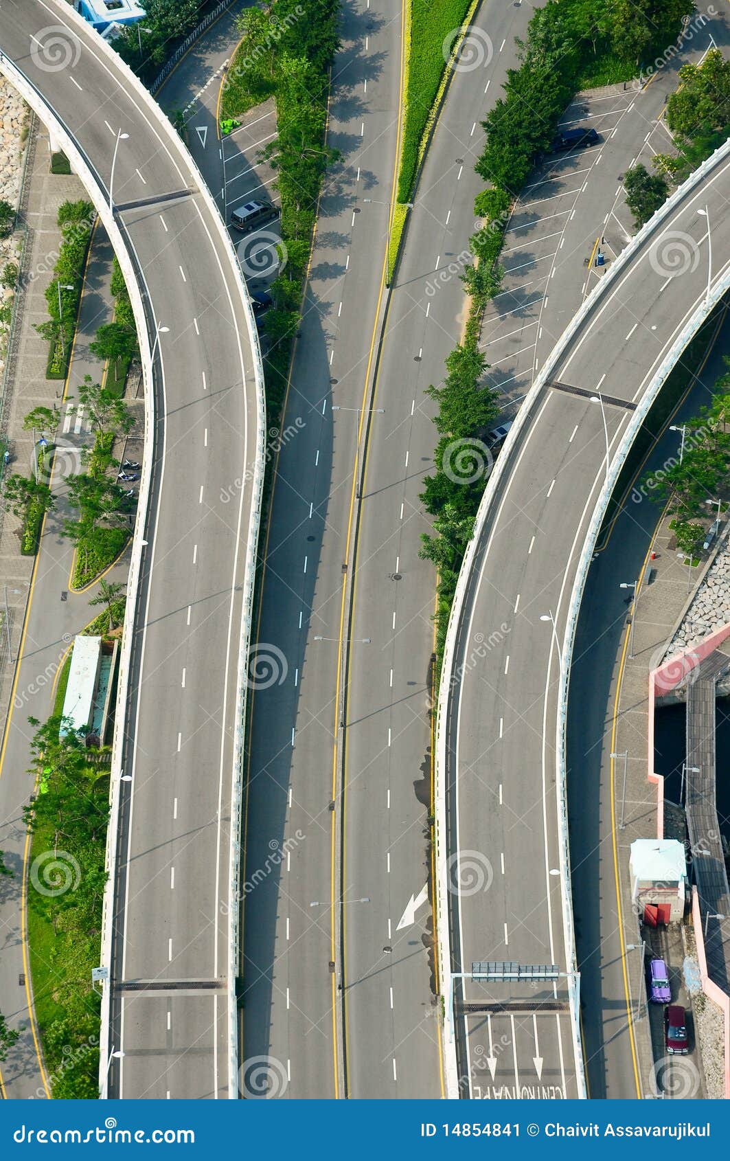 Highway Top View