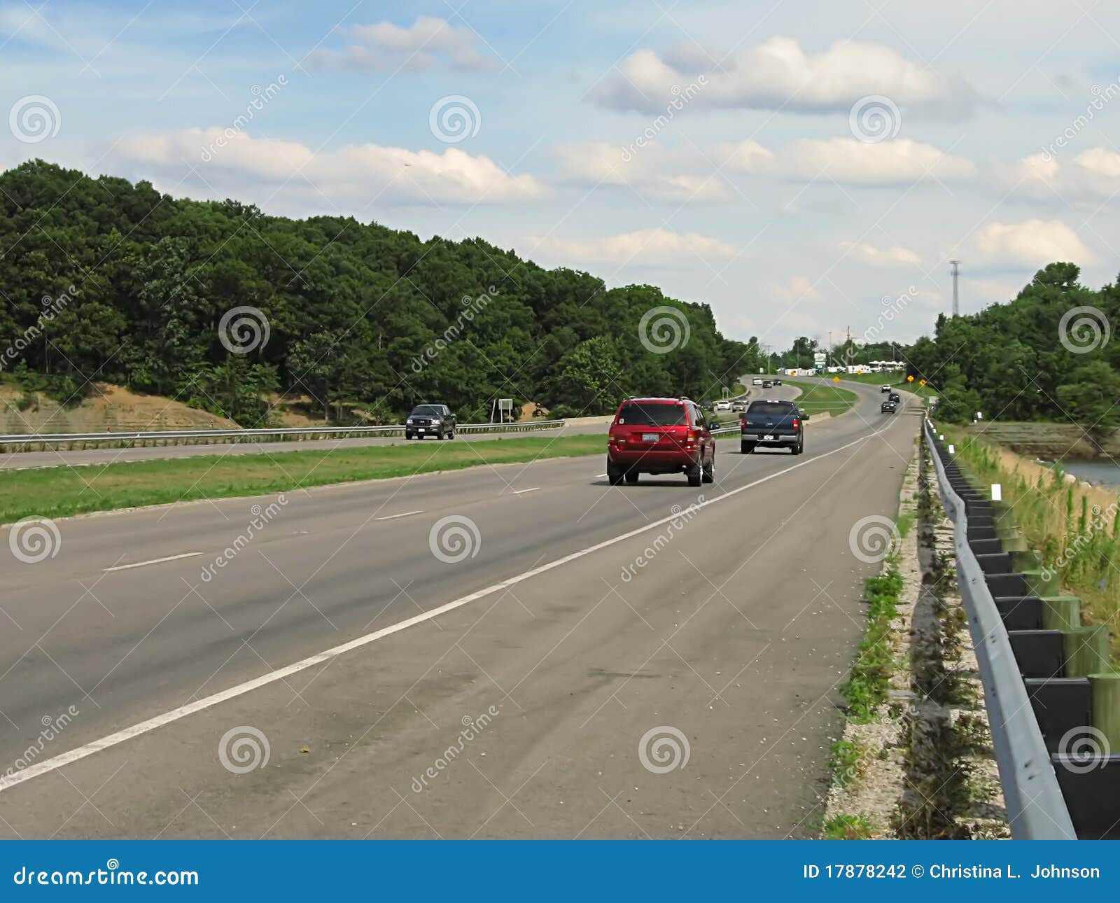 Highway Traffic stock photo. Image of route, tour, highway - 17878242