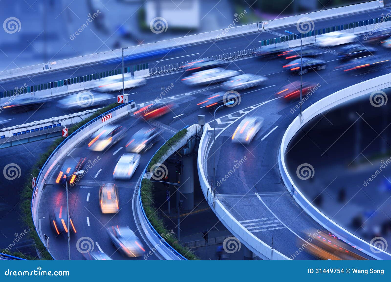 Highway traffic stock photo. Image of dark, motion, lane - 31449754