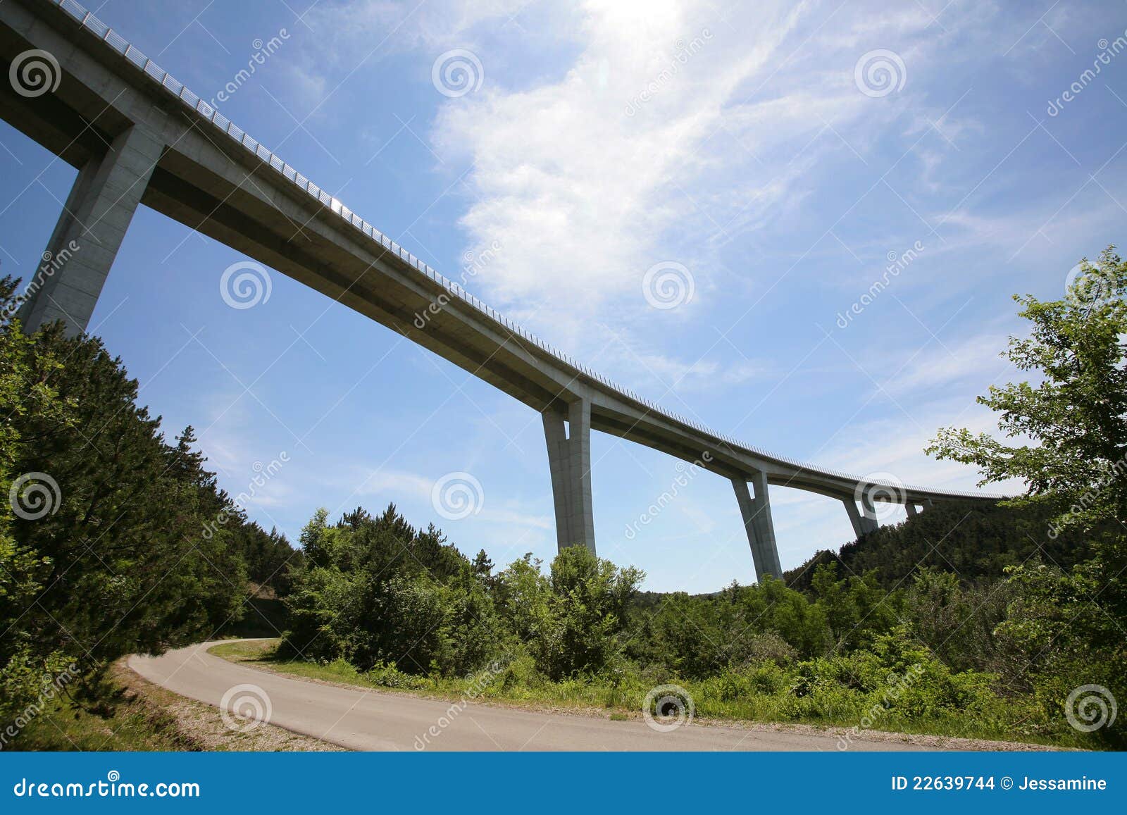 Highway viaduct stock photo. Image of highway, arhitecture - 22639744