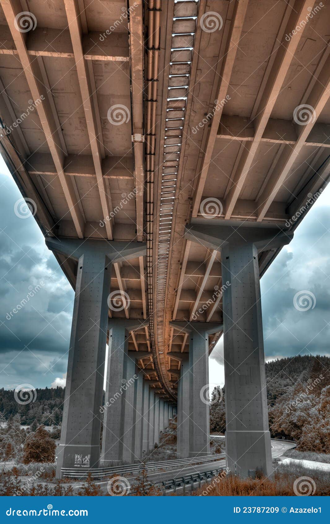 Highway viaduct stock image. Image of multiple, engineering - 23787209