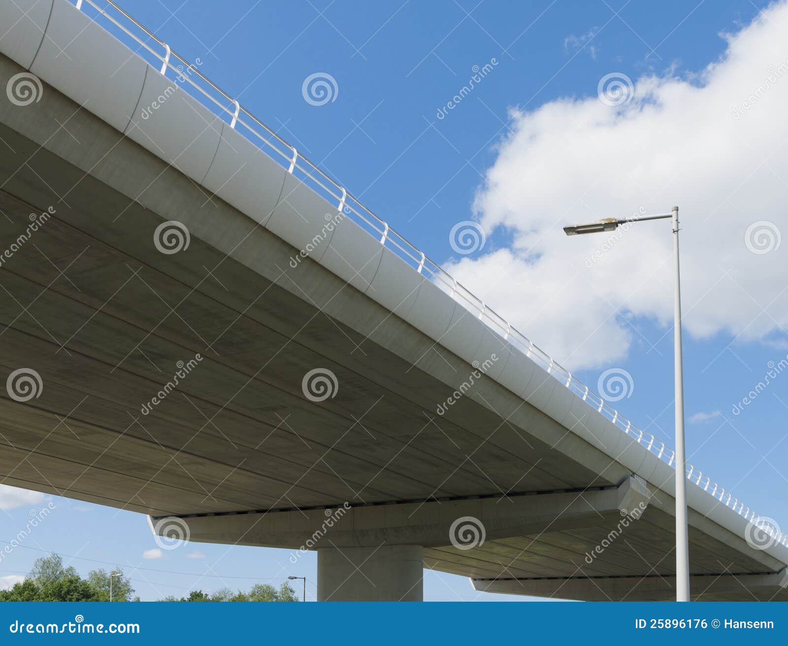 Highway viaduct stock photo. Image of design, long, modern - 25896176
