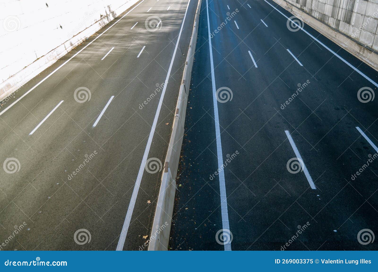 Highway view from above stock image. Image of street - 269003375