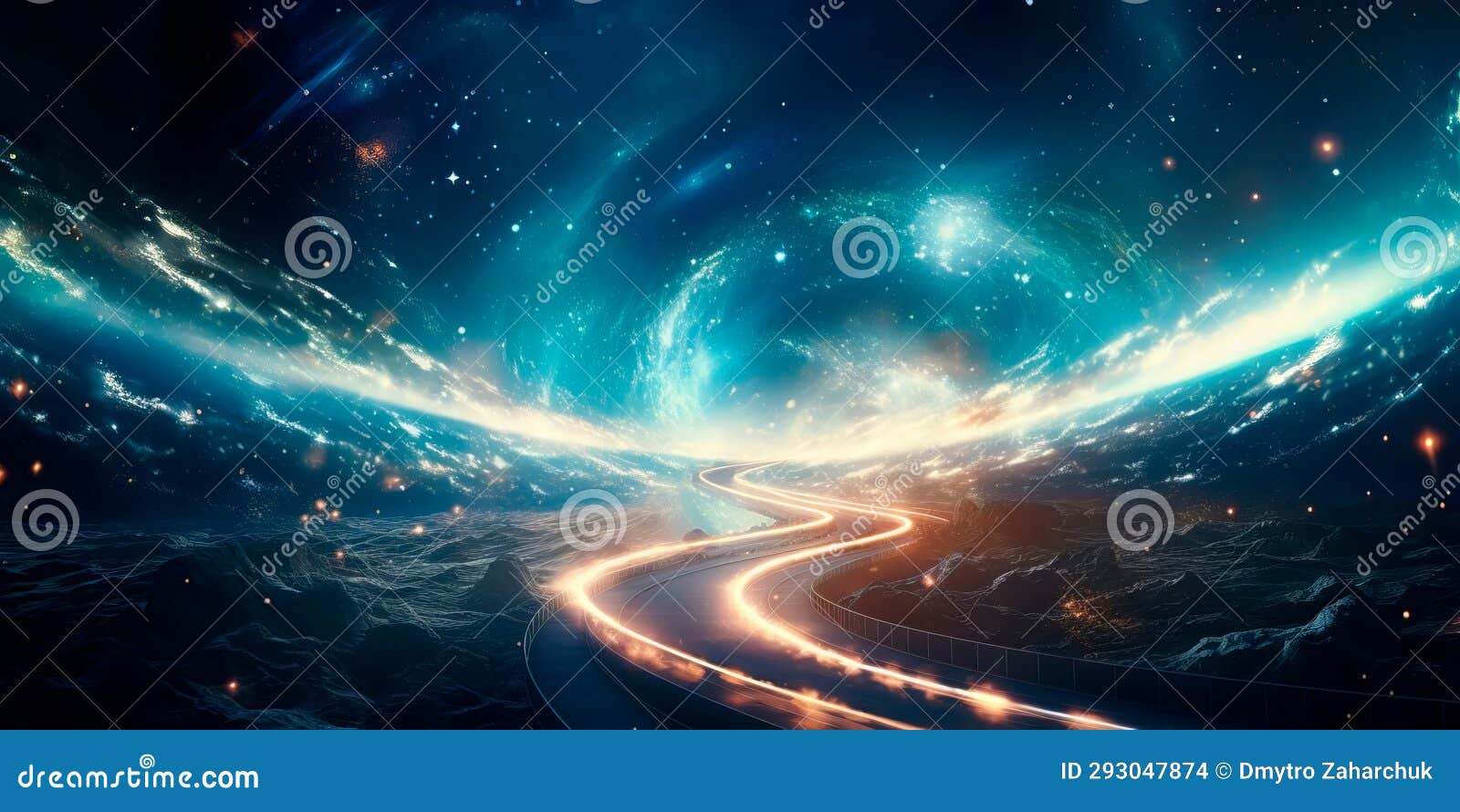 Highway Winding through Space, Connecting Distant Star Systems and ...