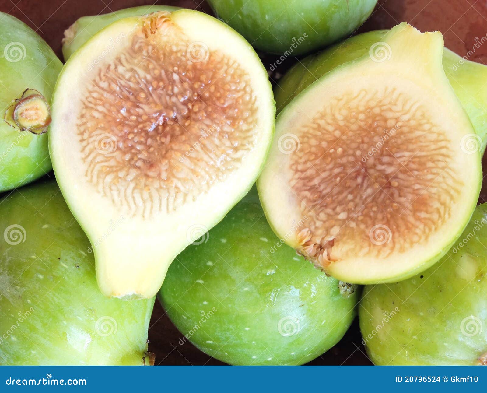 Higos verdes foto de archivo. Imagen de dieta, frugalidad - 20796524