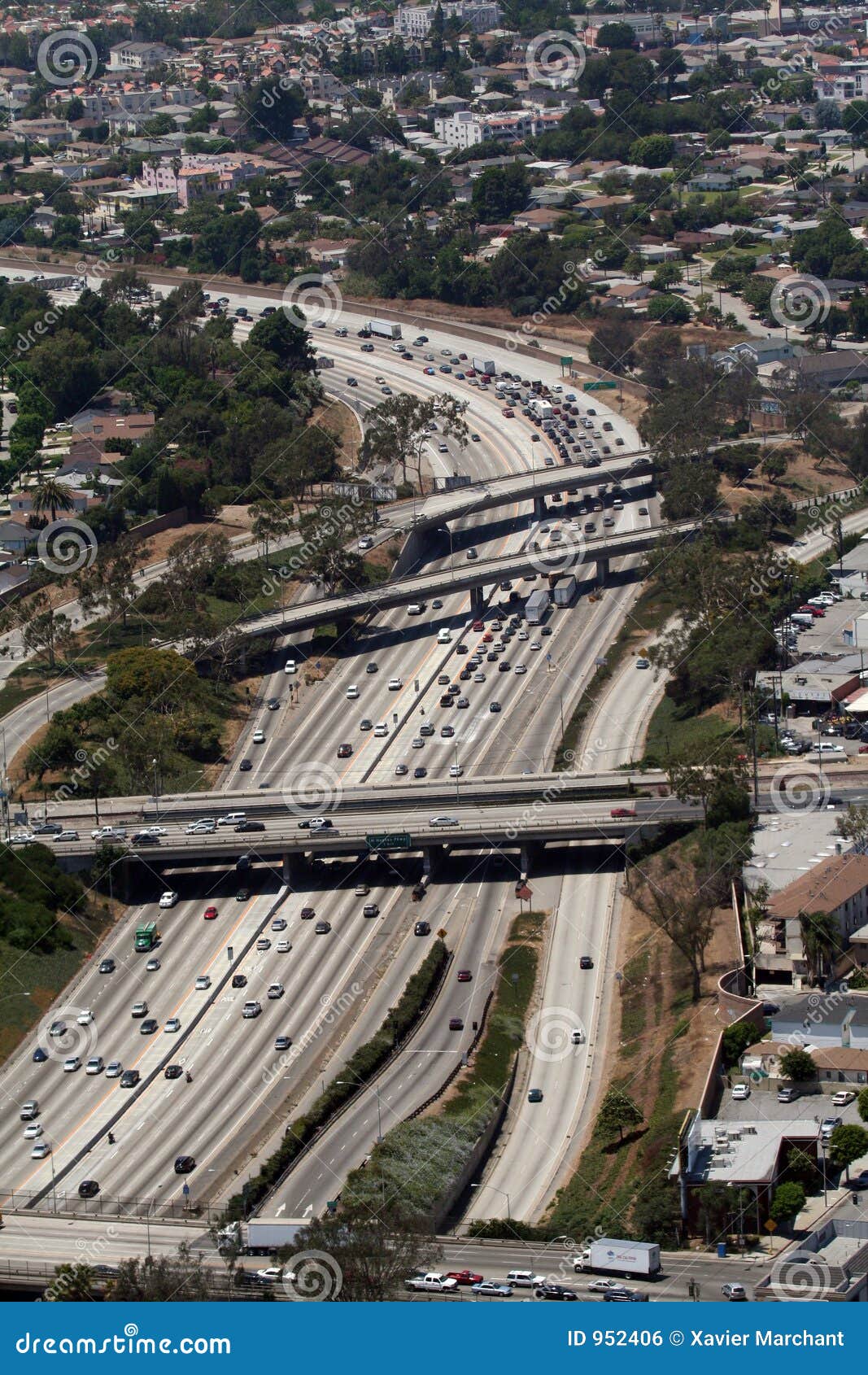 Higway bridges stock photo. Image of street, freeway, angeles - 952406