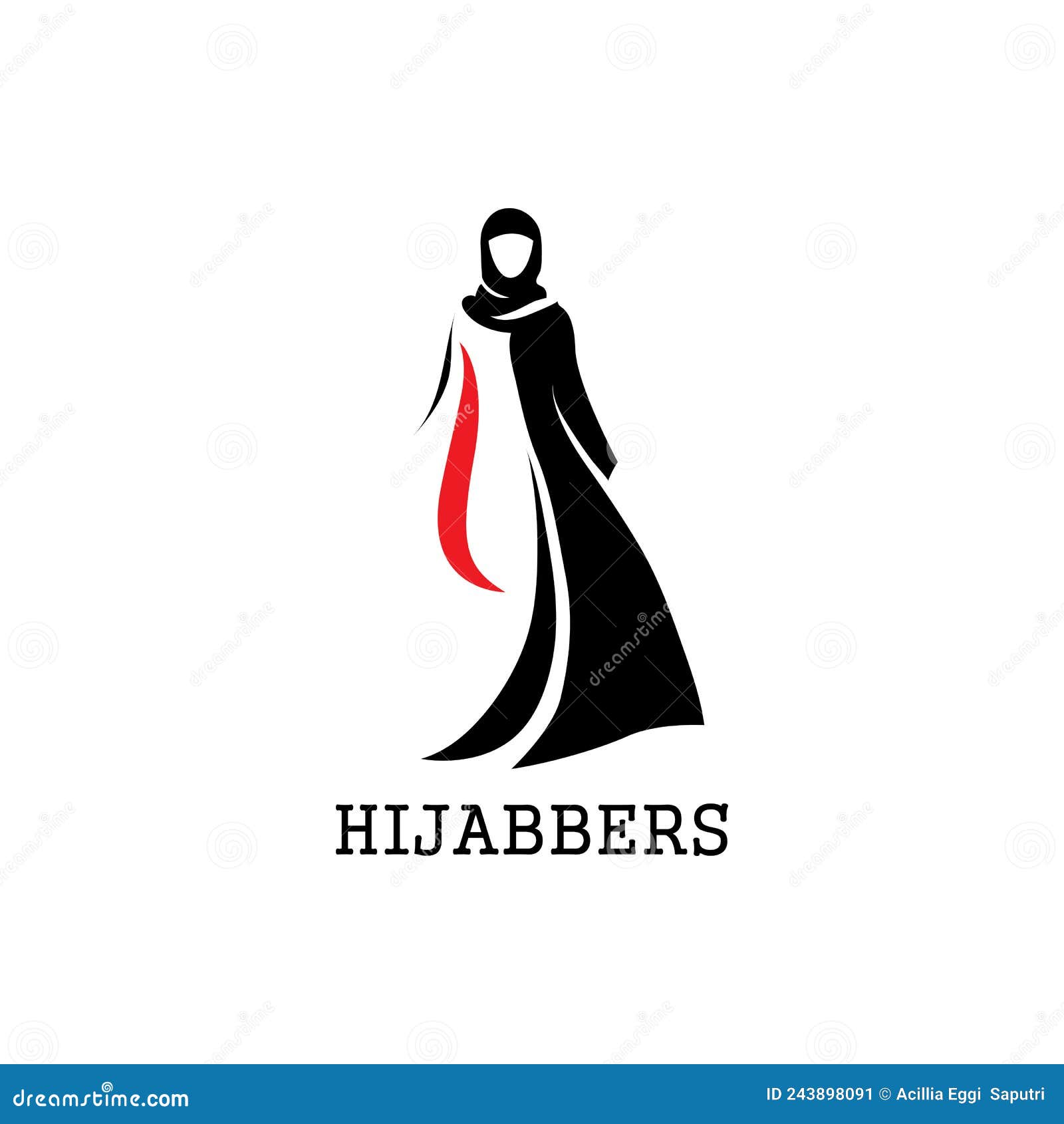 Hijab Logo and Symbol Vector Icon Image Stock Illustration ...