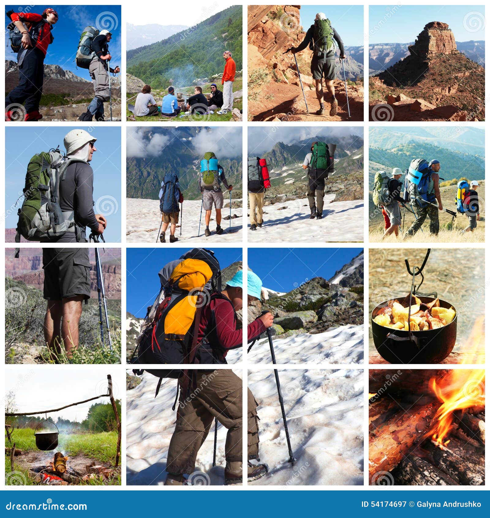 Hike stock image. Image of travel, sports, canyon, climbing - 54174697