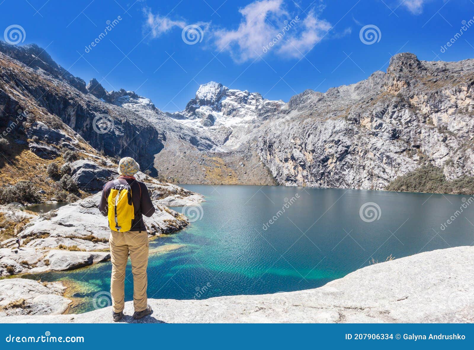 Hike in Peru stock photo. Image of environment, explorer - 207906334