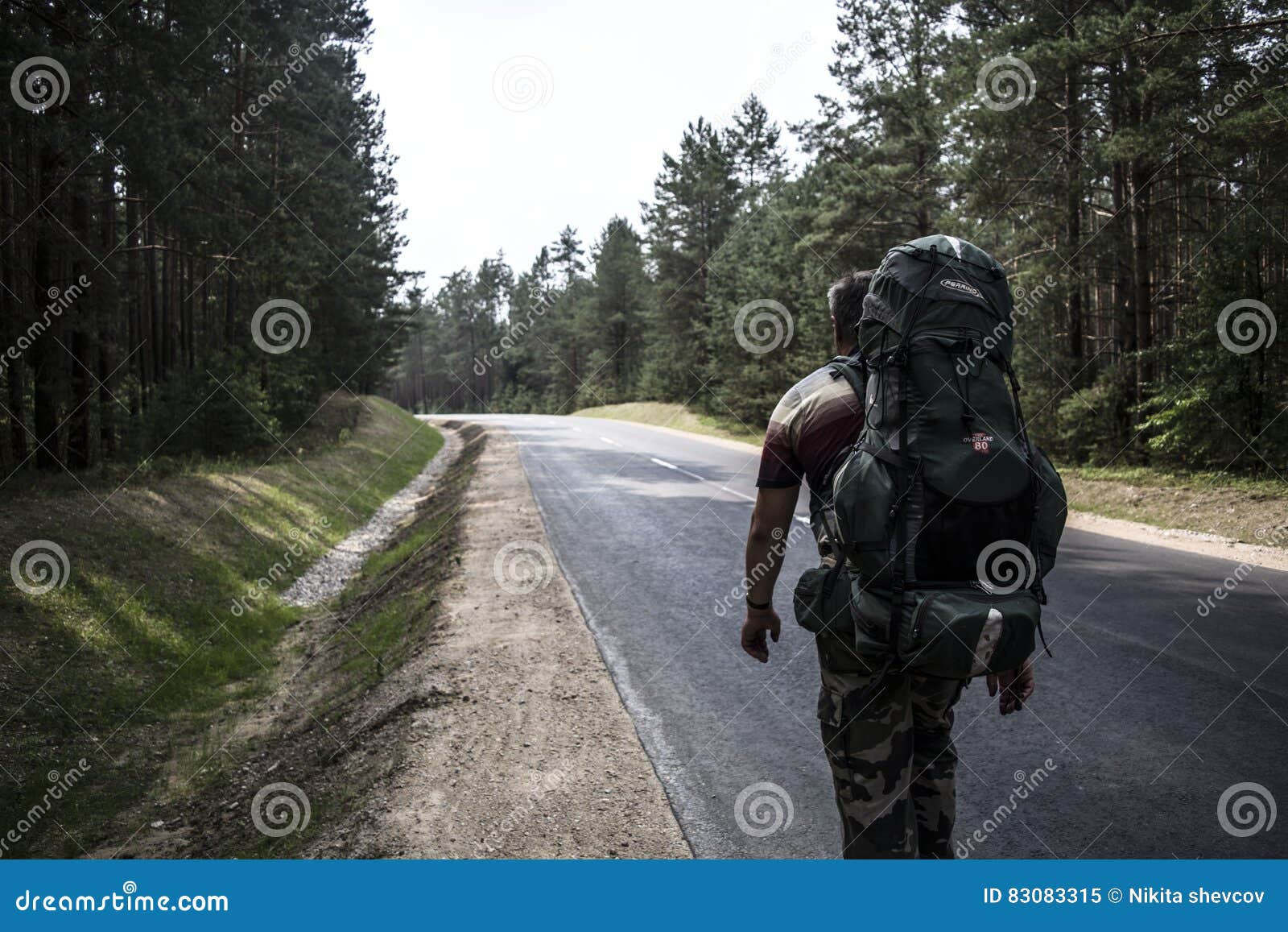 Hike editorial image. Image of nature, lithuanian, rest - 83083315