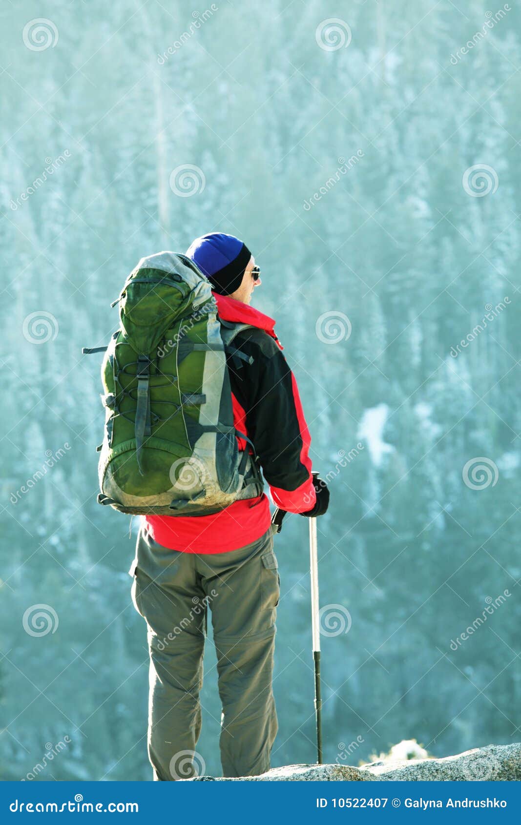 Hiker stock image. Image of travel, adventure, hike, climb - 10522407