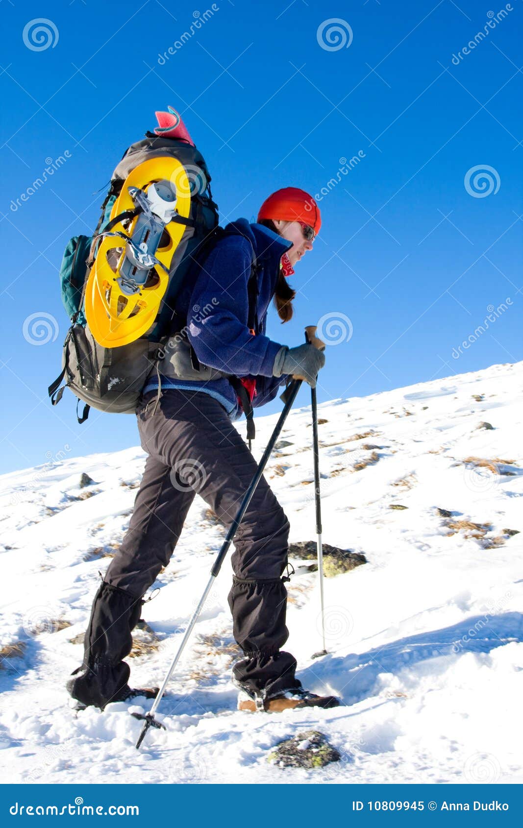 Hiker stock image. Image of hiker, outside, male, cold - 10809945