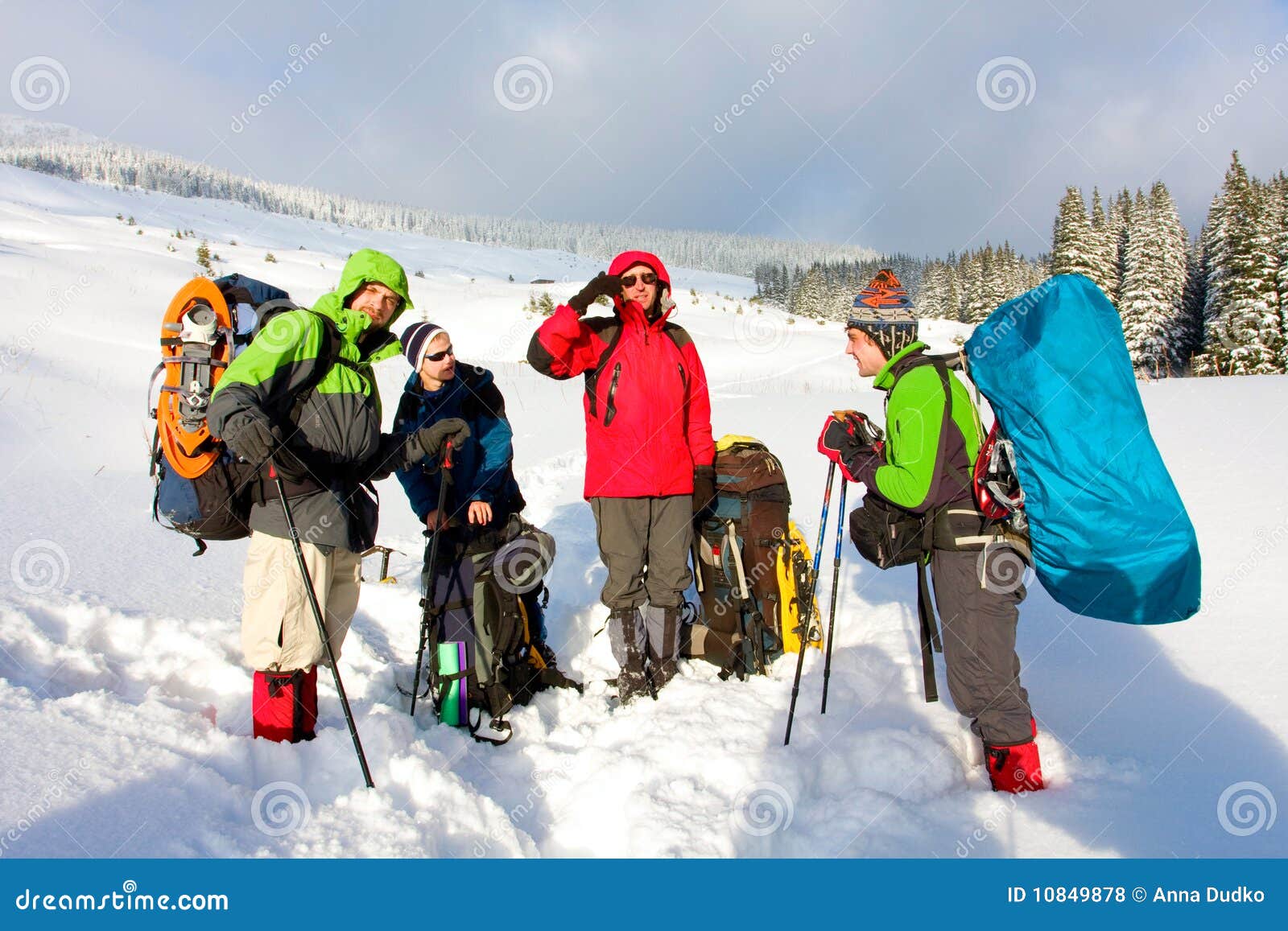 Hiker stock photo. Image of trekking, mountain, climbing - 10849878