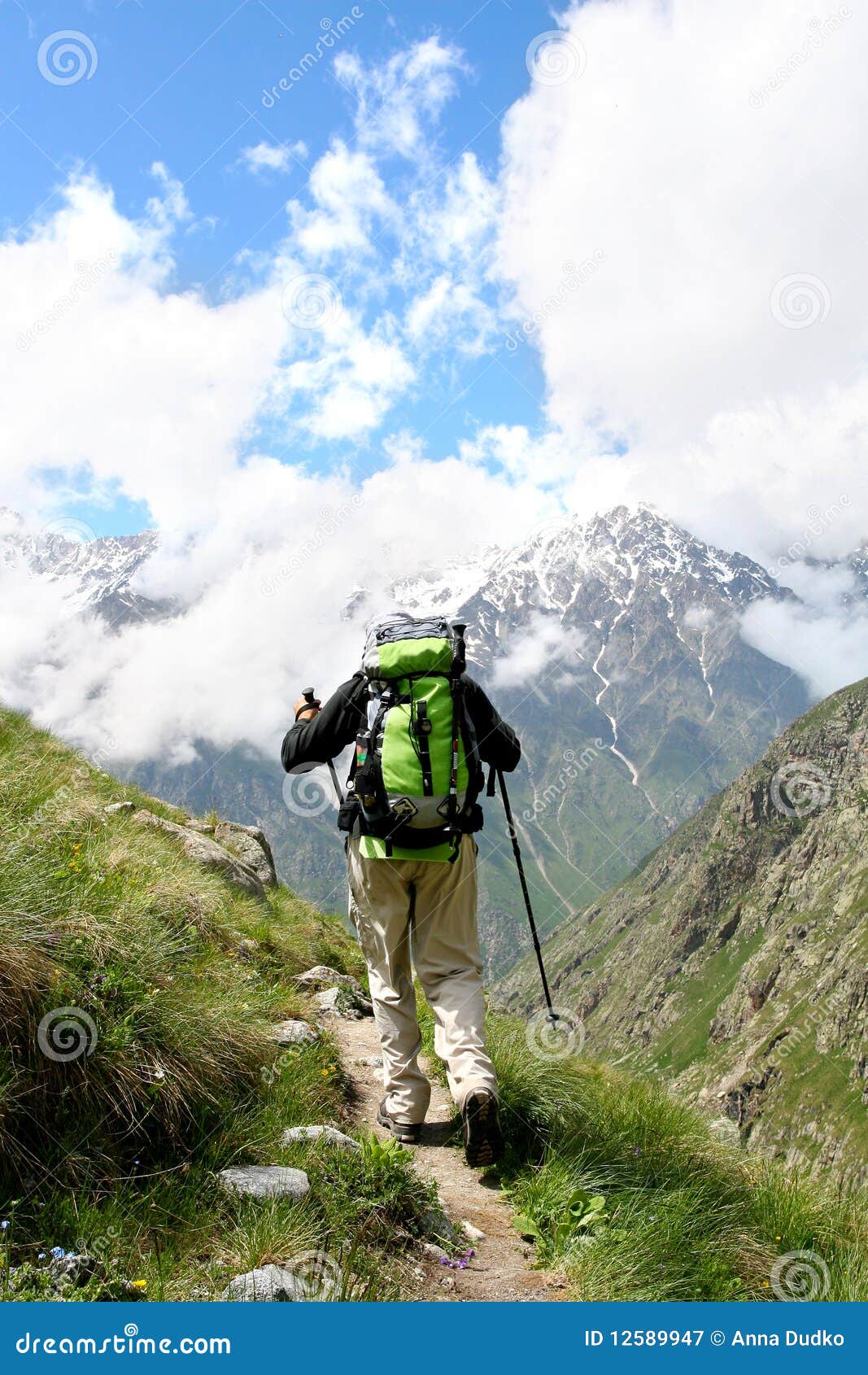 Hiker stock image. Image of rocky, outdoor, group, rock - 12589947