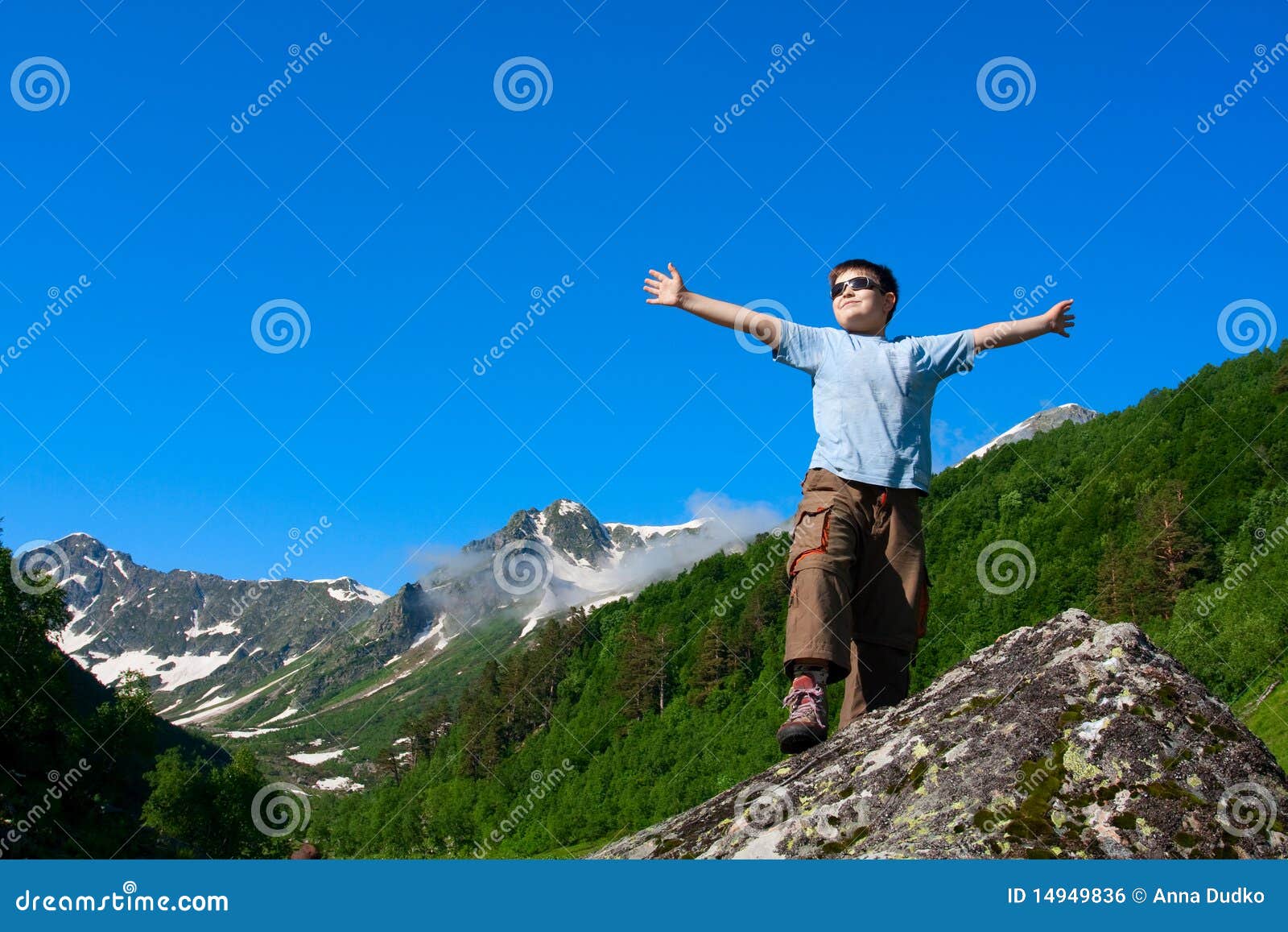 Hiker stock photo. Image of landscapes, morning, climb - 14949836