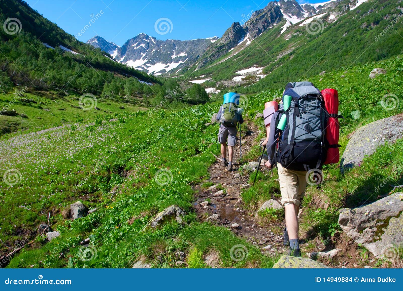 Hiker stock photo. Image of high, nature, mountain, beautiful - 14949884