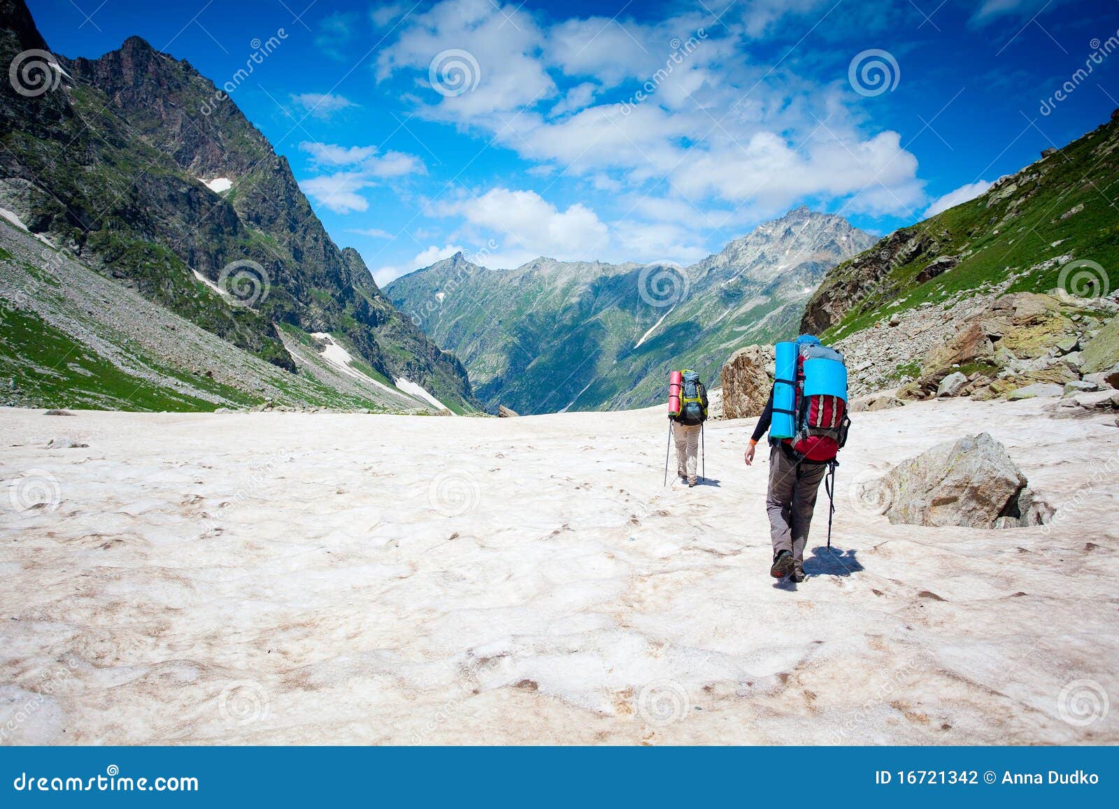 Hiker stock photo. Image of backpacker, morning, chill - 16721342