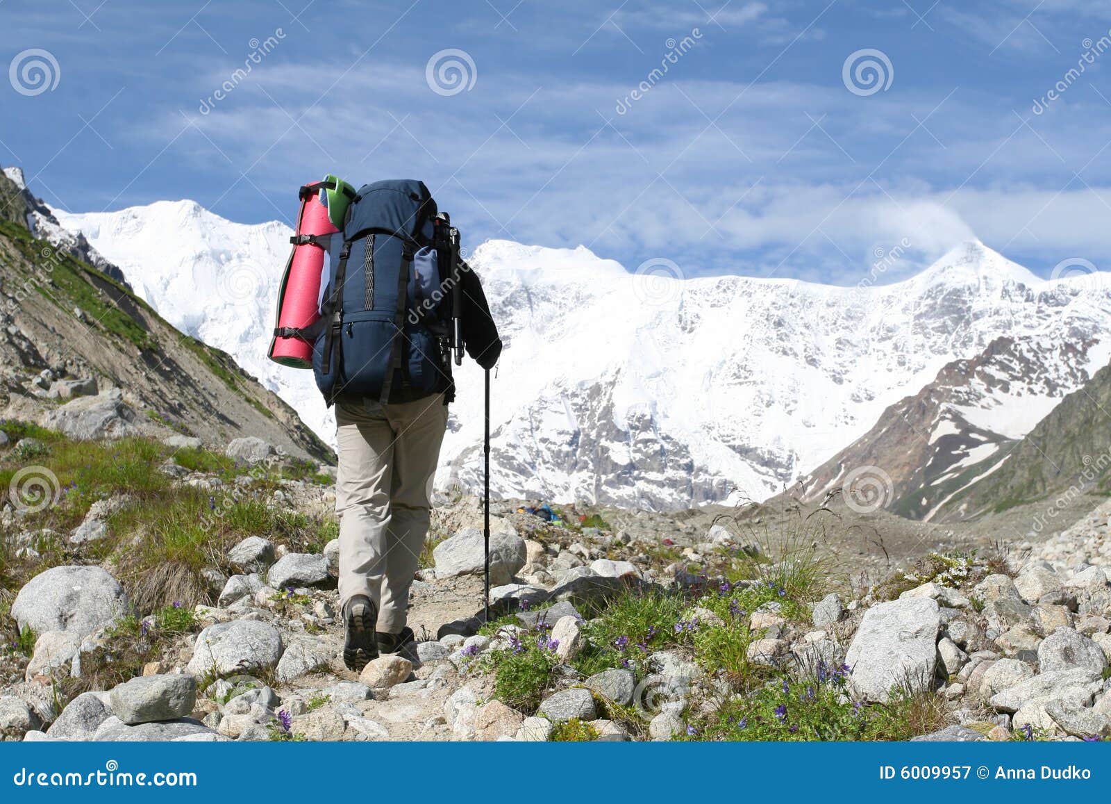 Hiker stock image. Image of cold, group, climb, climber - 6009957