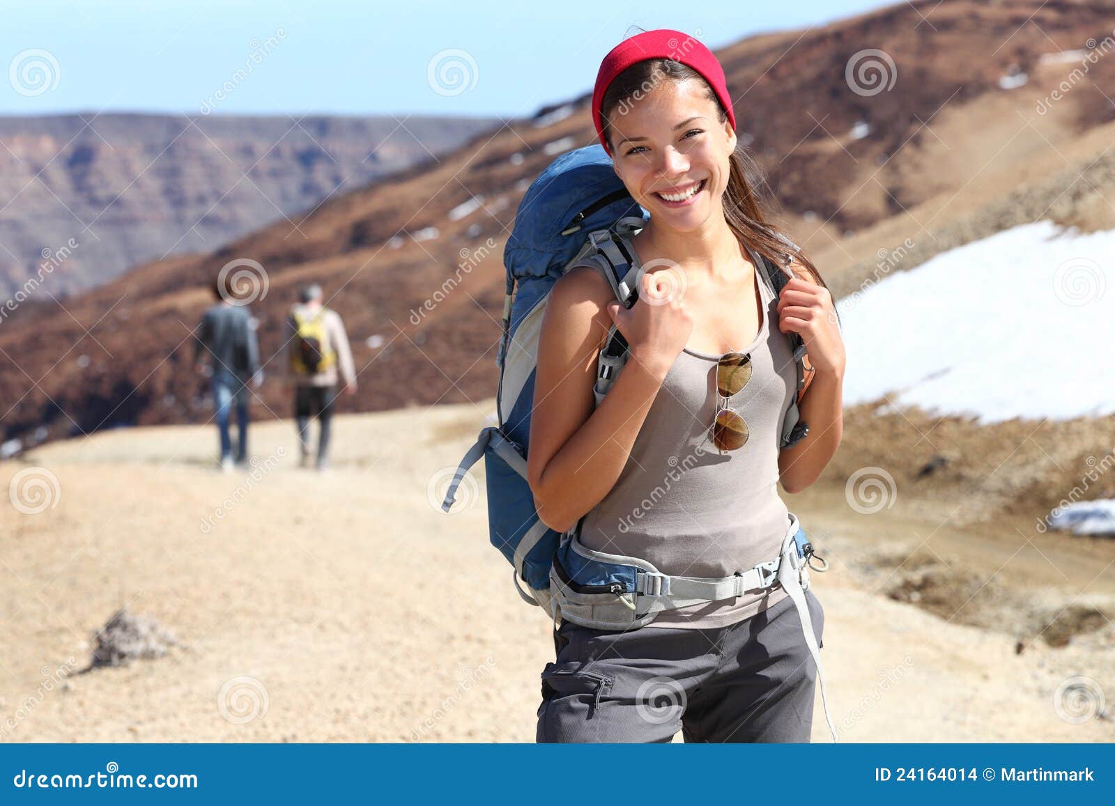 Hiker portrait stock photo. Image of canary, people, adult - 24164014