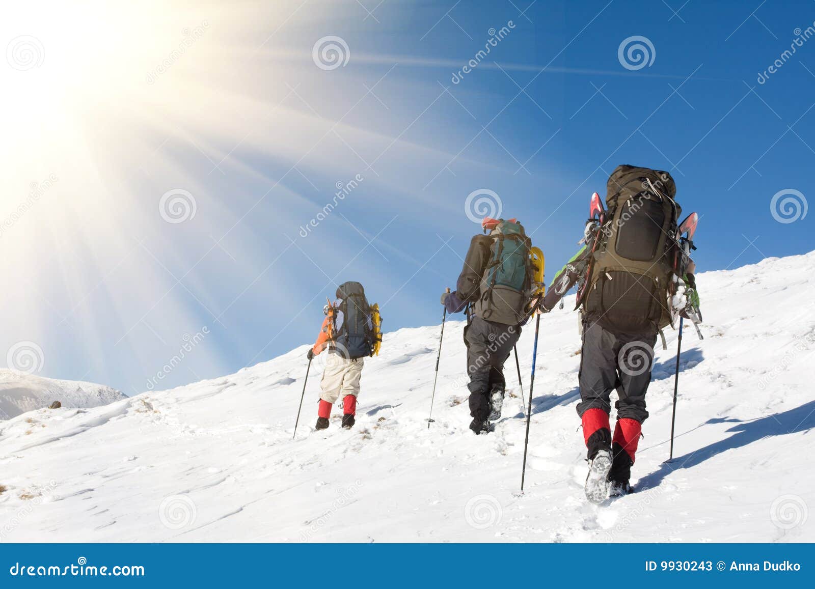 Hikers stock image. Image of group, climber, hiking, hiker - 9930243
