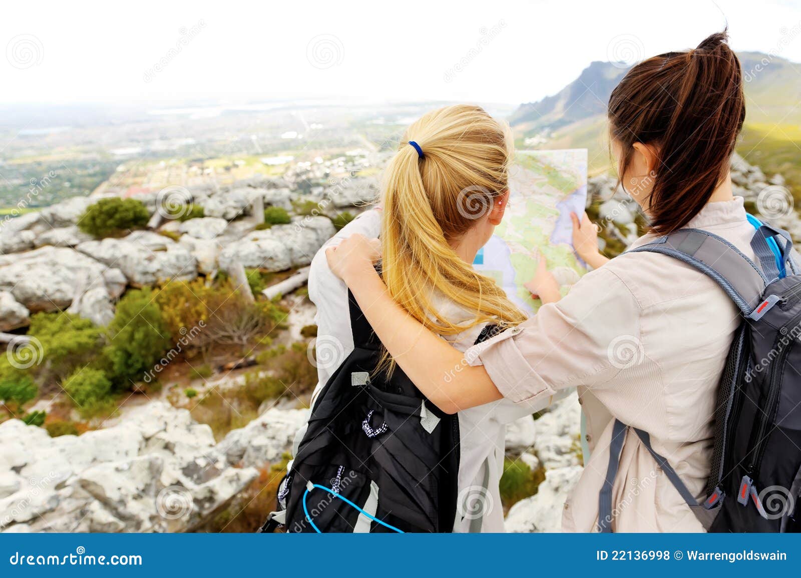 Hikers getting lost stock photo. Image of beauty, exercise - 22136998