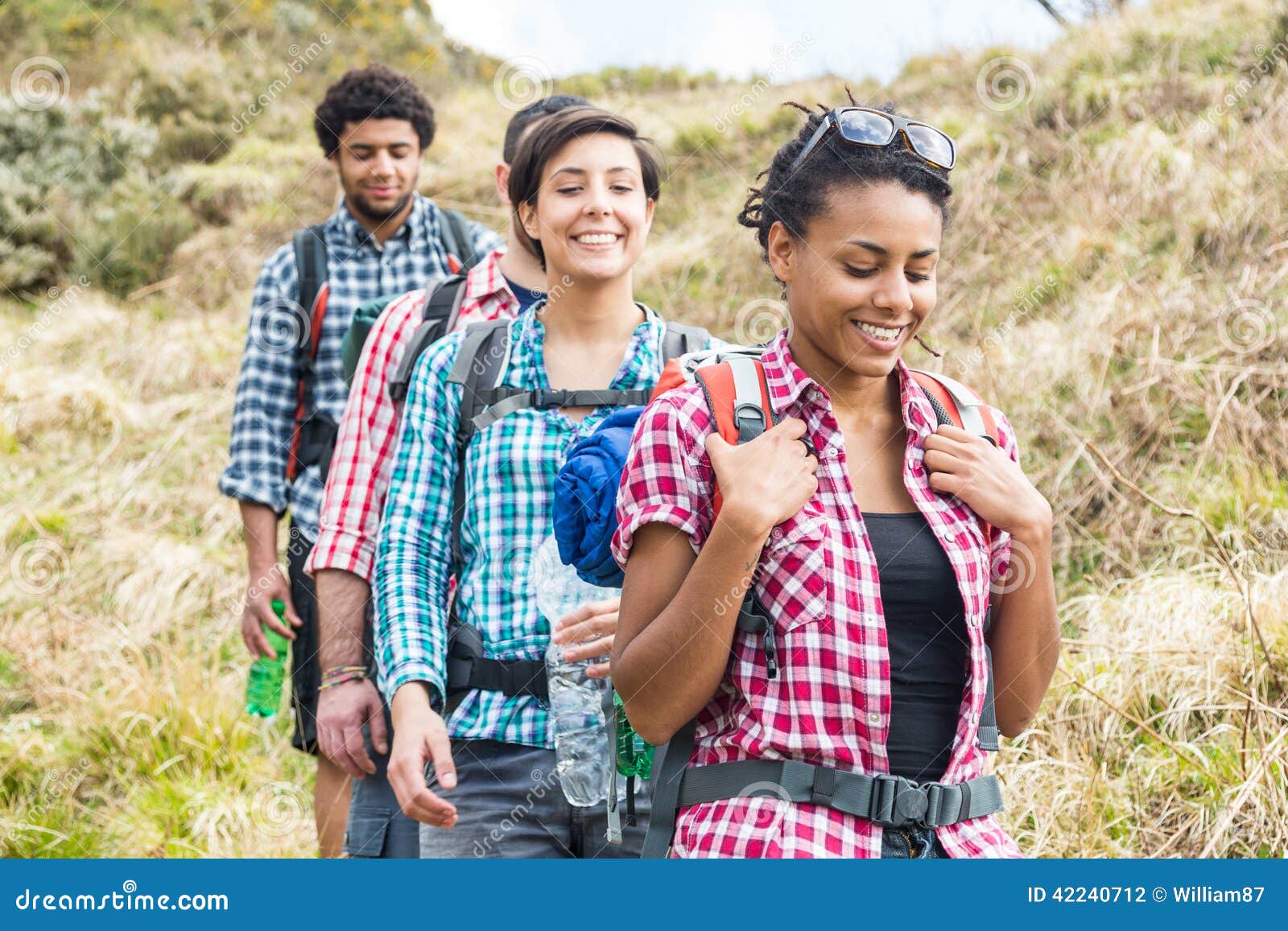 Hikers stock photo. Image of hands, hiker, caucasian - 42240712