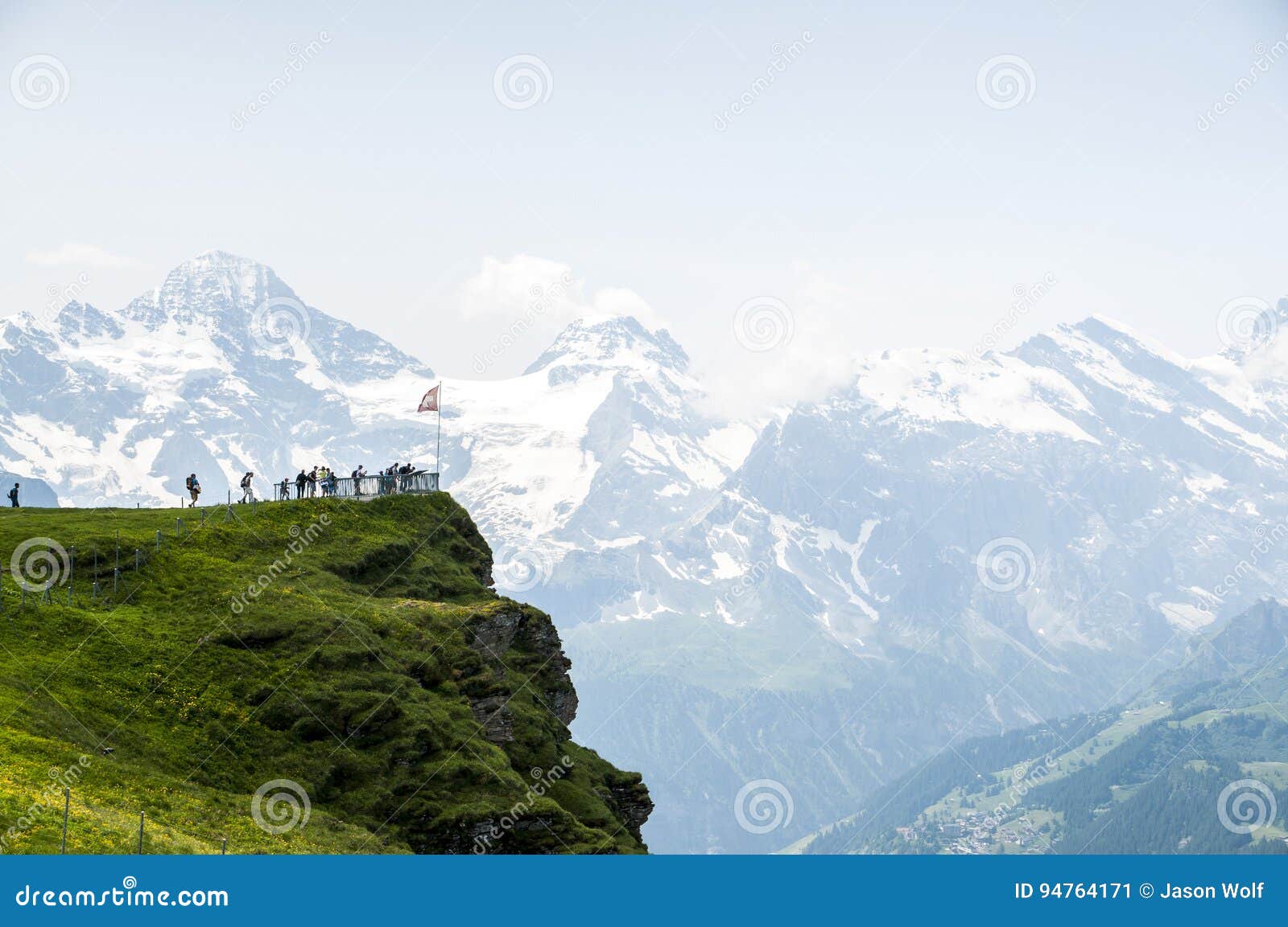 Swiss Viewing Platform And Observatory The Sphinx Royalty-Free Stock ...