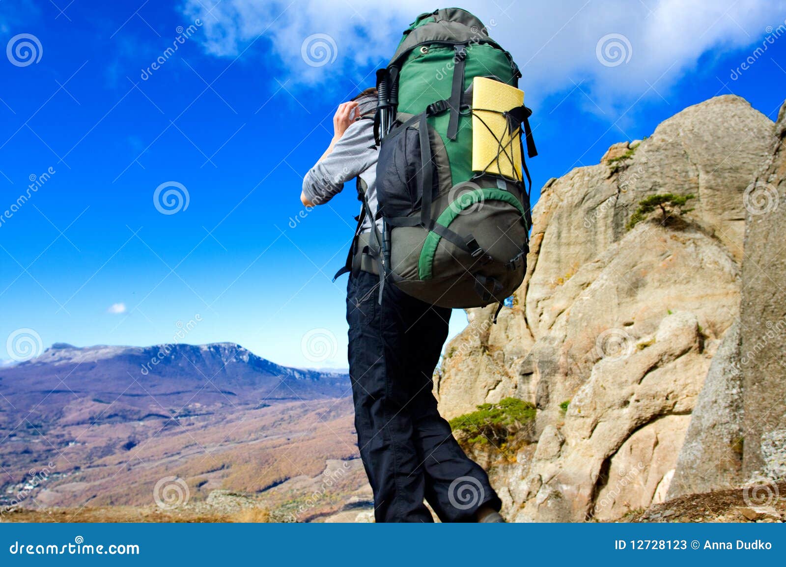 Hiking stock image. Image of male, outdoor, people, nature - 12728123