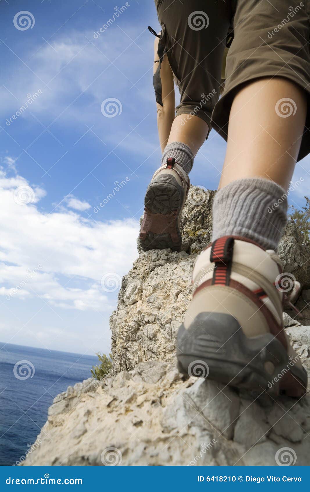 Hiking stock photo. Image of challenge, mountain, extreme - 6418210