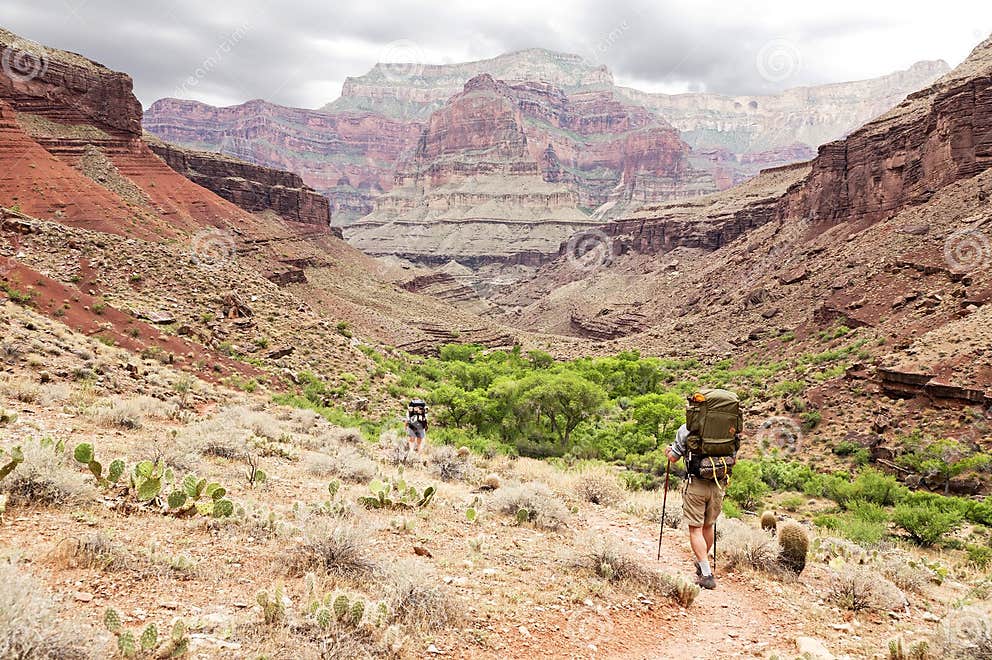 Hiking Across the Valley stock image. Image of outdoors - 19533487